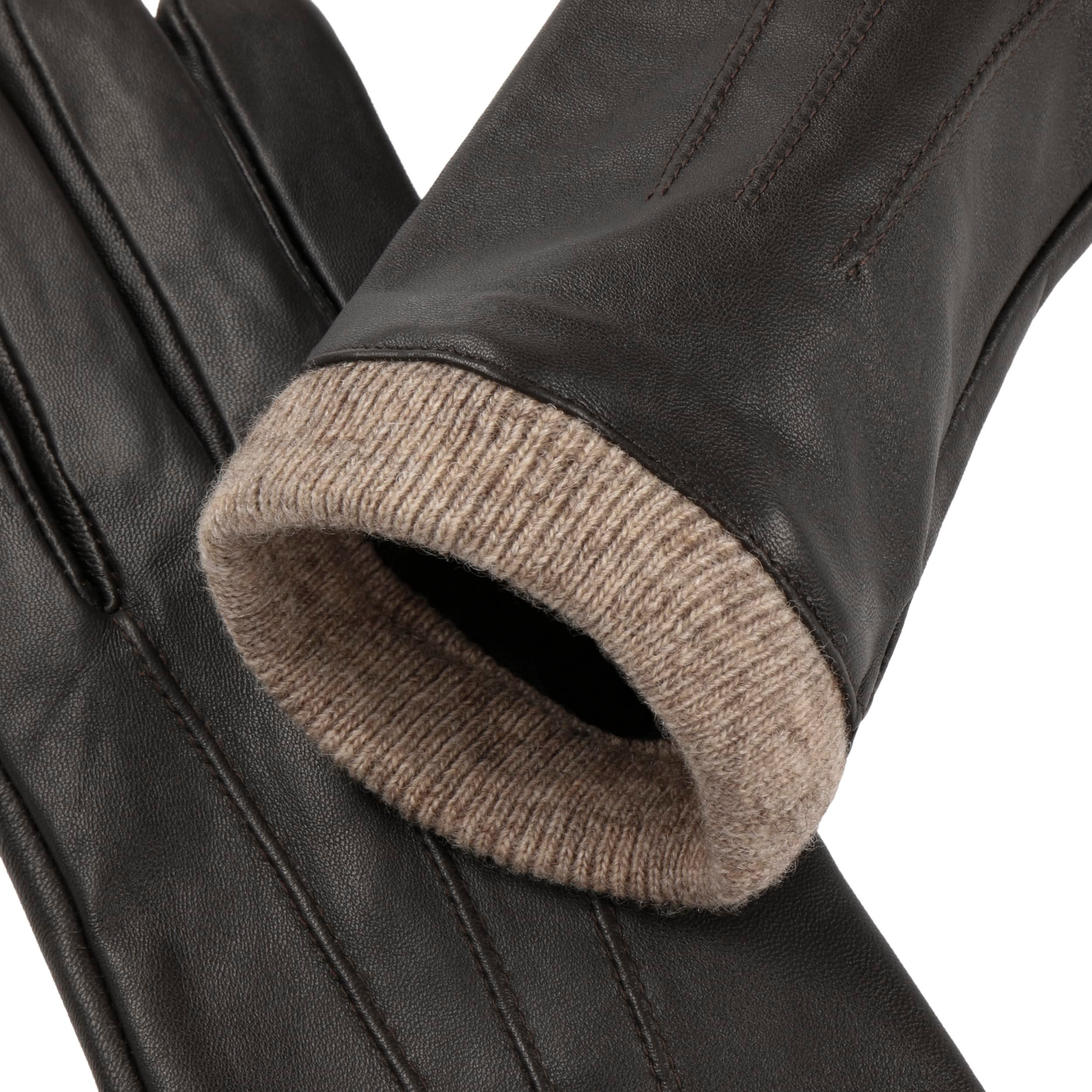 Daisy Touchscreen Leather Gloves by Pearlwood - £52.95