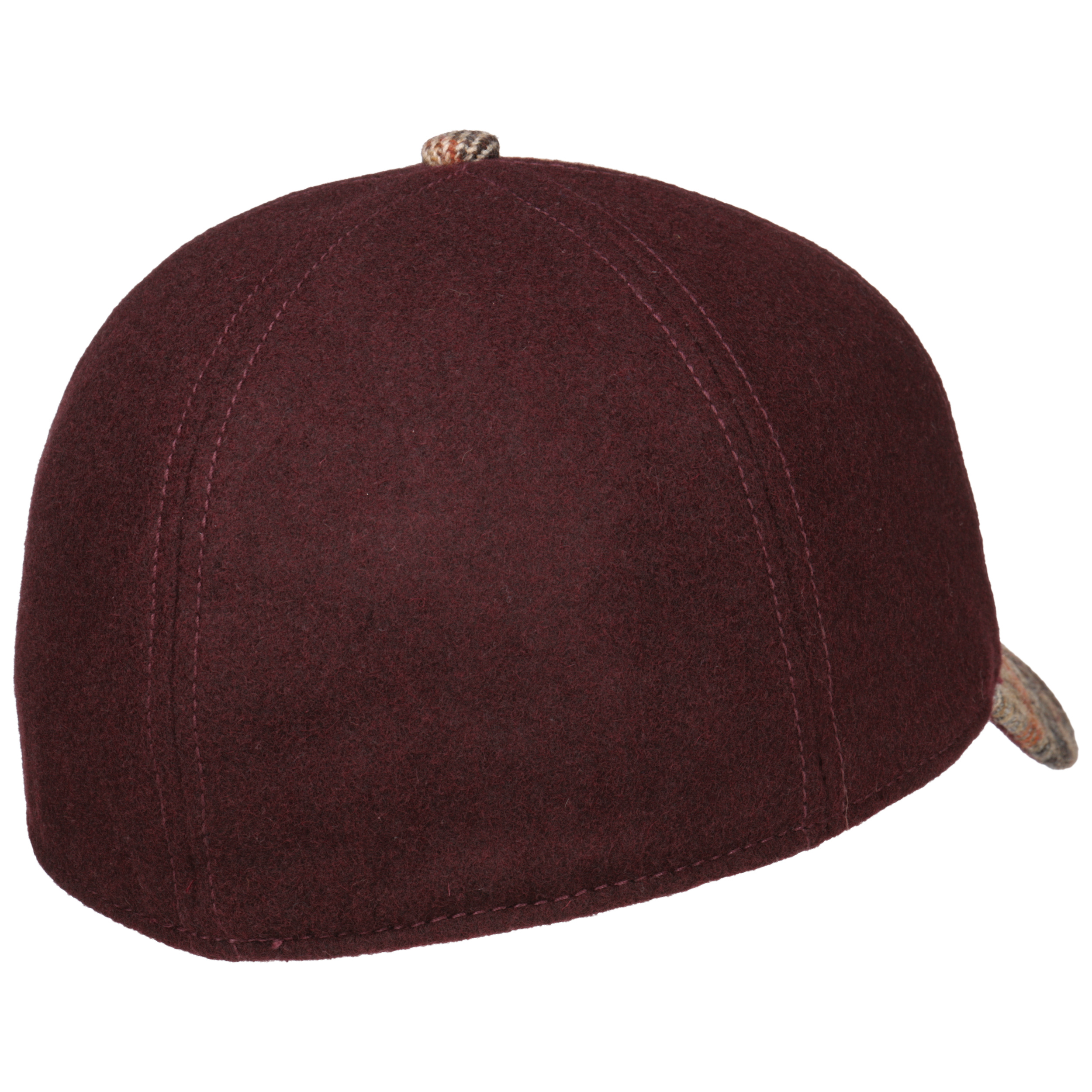 Deckers Wool Check Cap by Stetson - £49.00