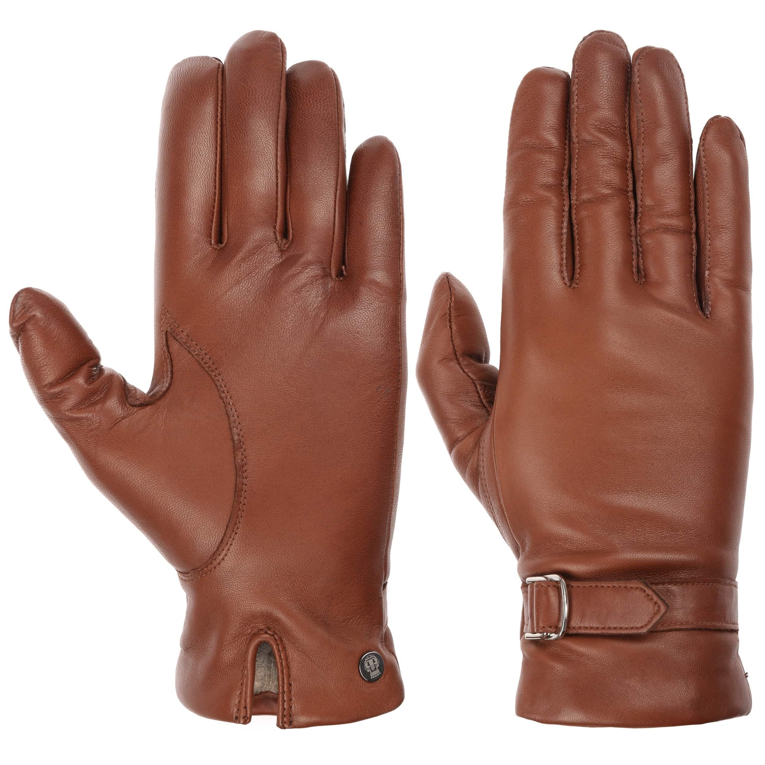 Delicate Buckle Leather Gloves by Roeckl - £79.95
