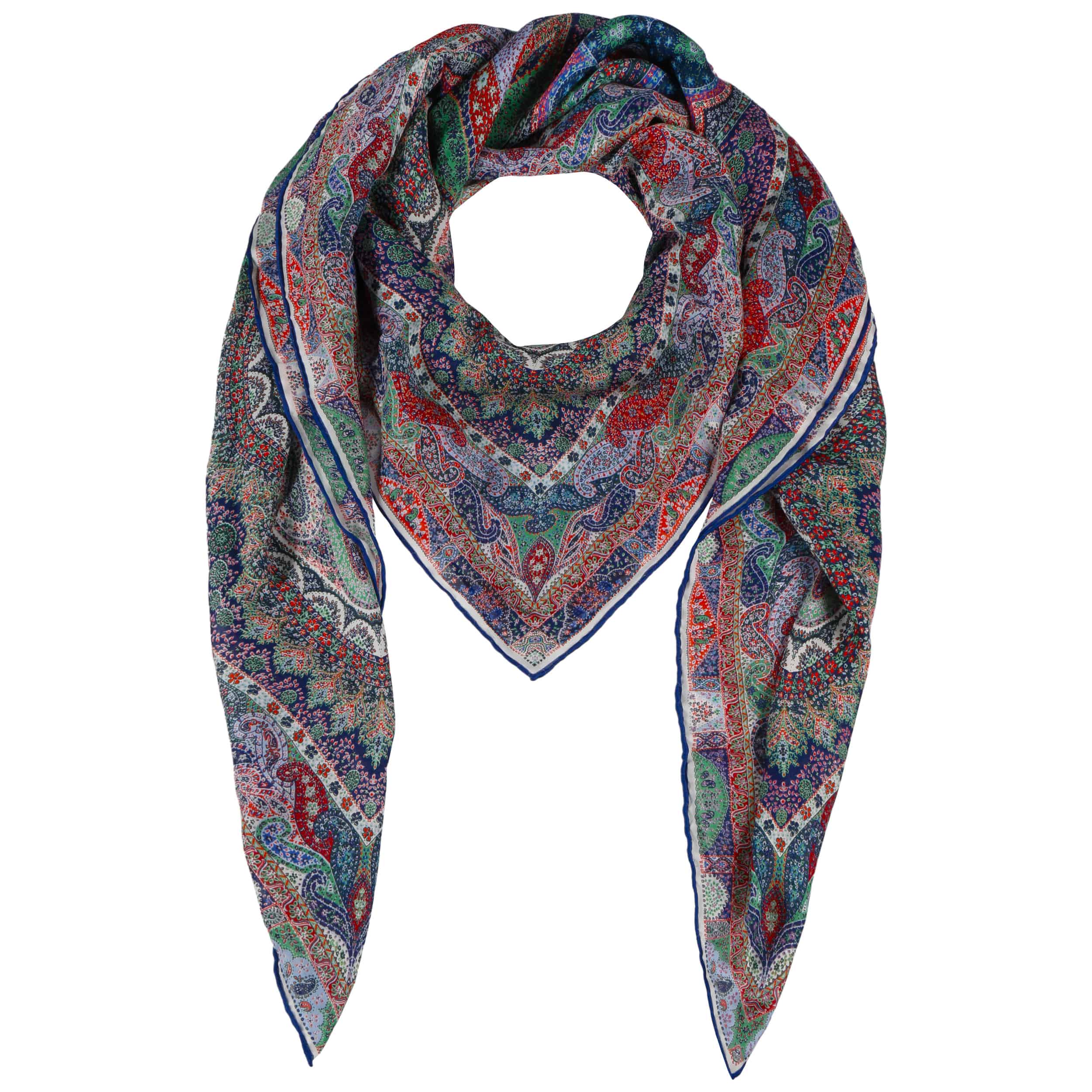 Delicate Paisley Silk Scarf by Roeckl - £143.95
