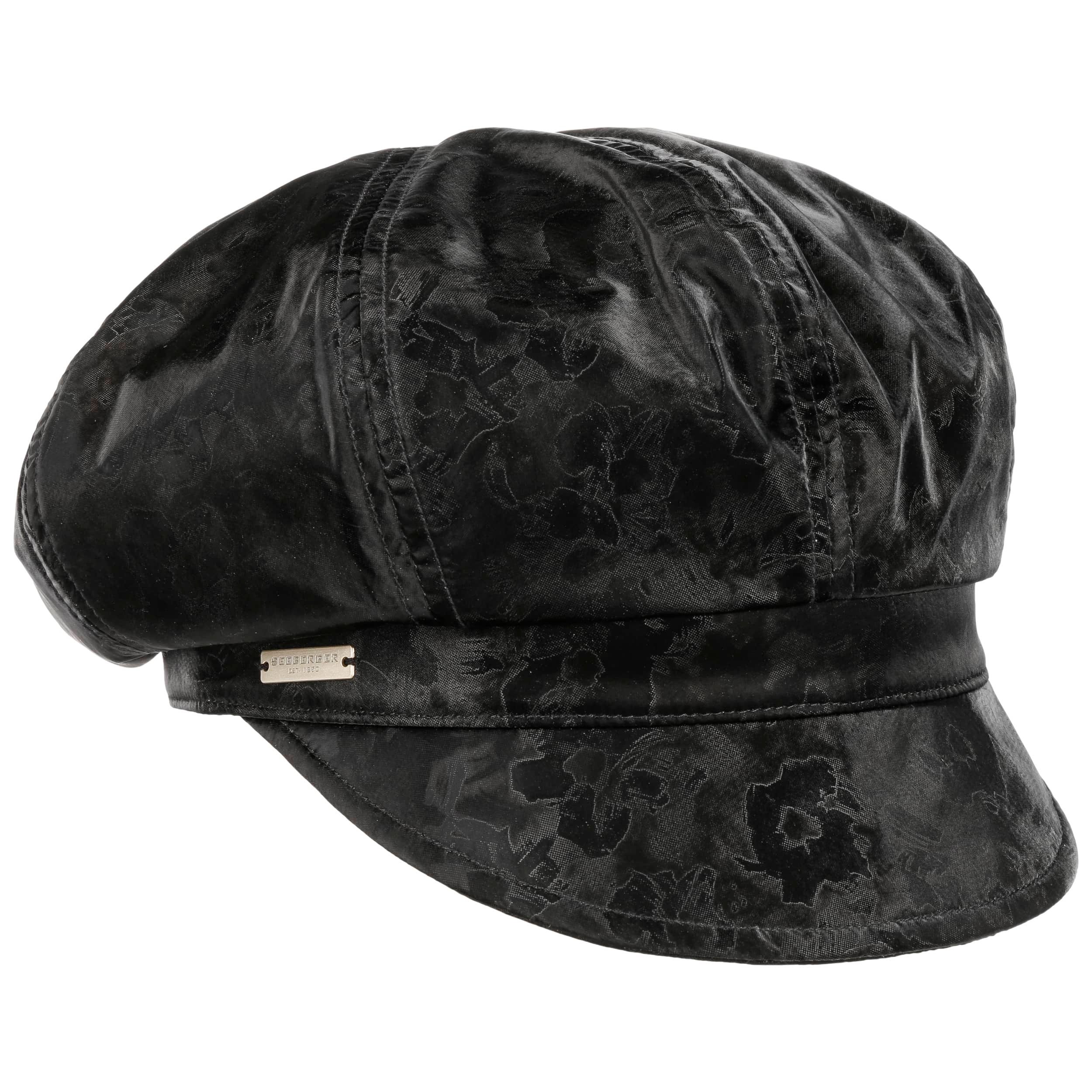Delicate Pattern Newsboy Cap by Seeberger - £40.95