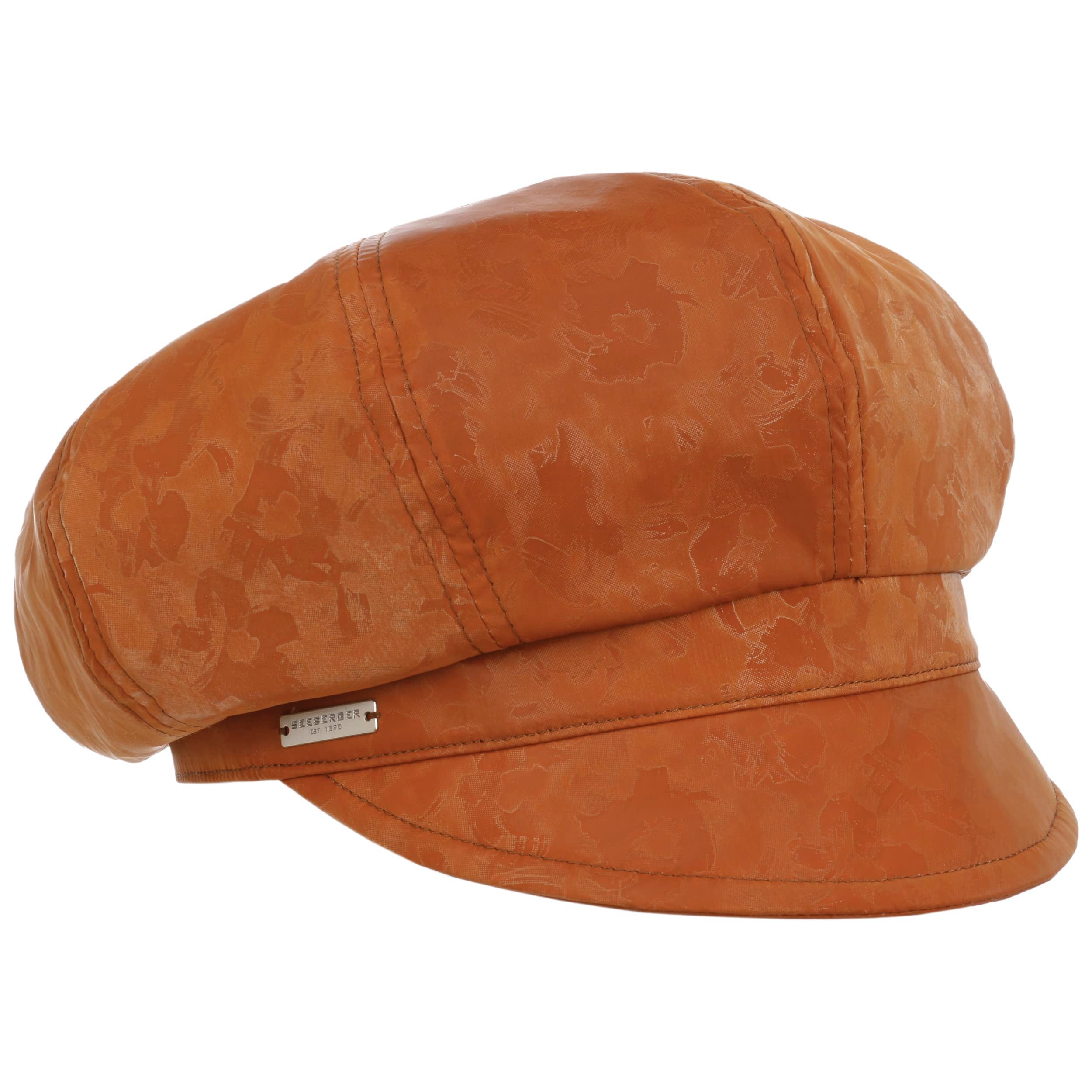 Delicate Pattern Newsboy Cap by Seeberger - £40.95