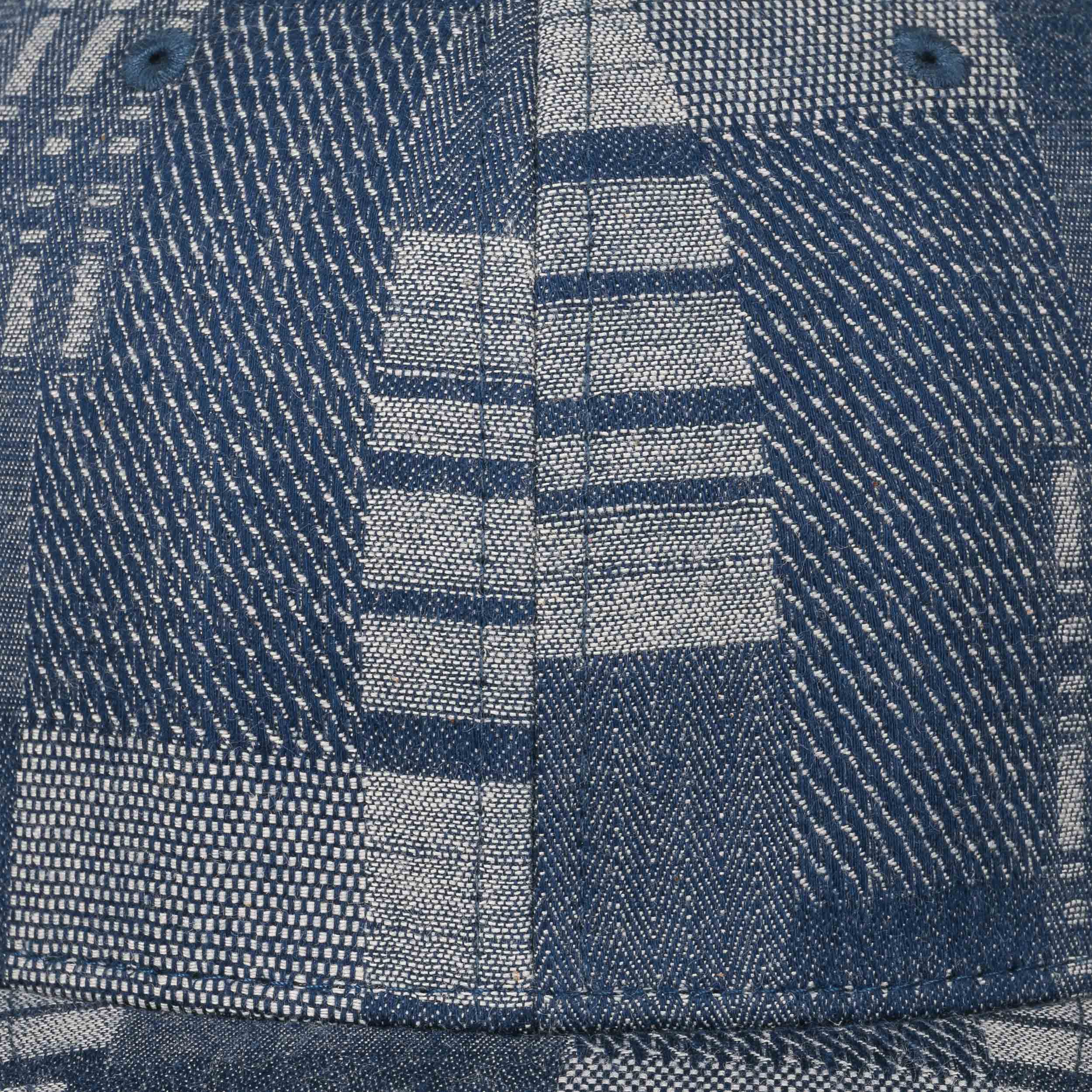 Denim Patchwork Baseball Cap by Stetson - £29.00