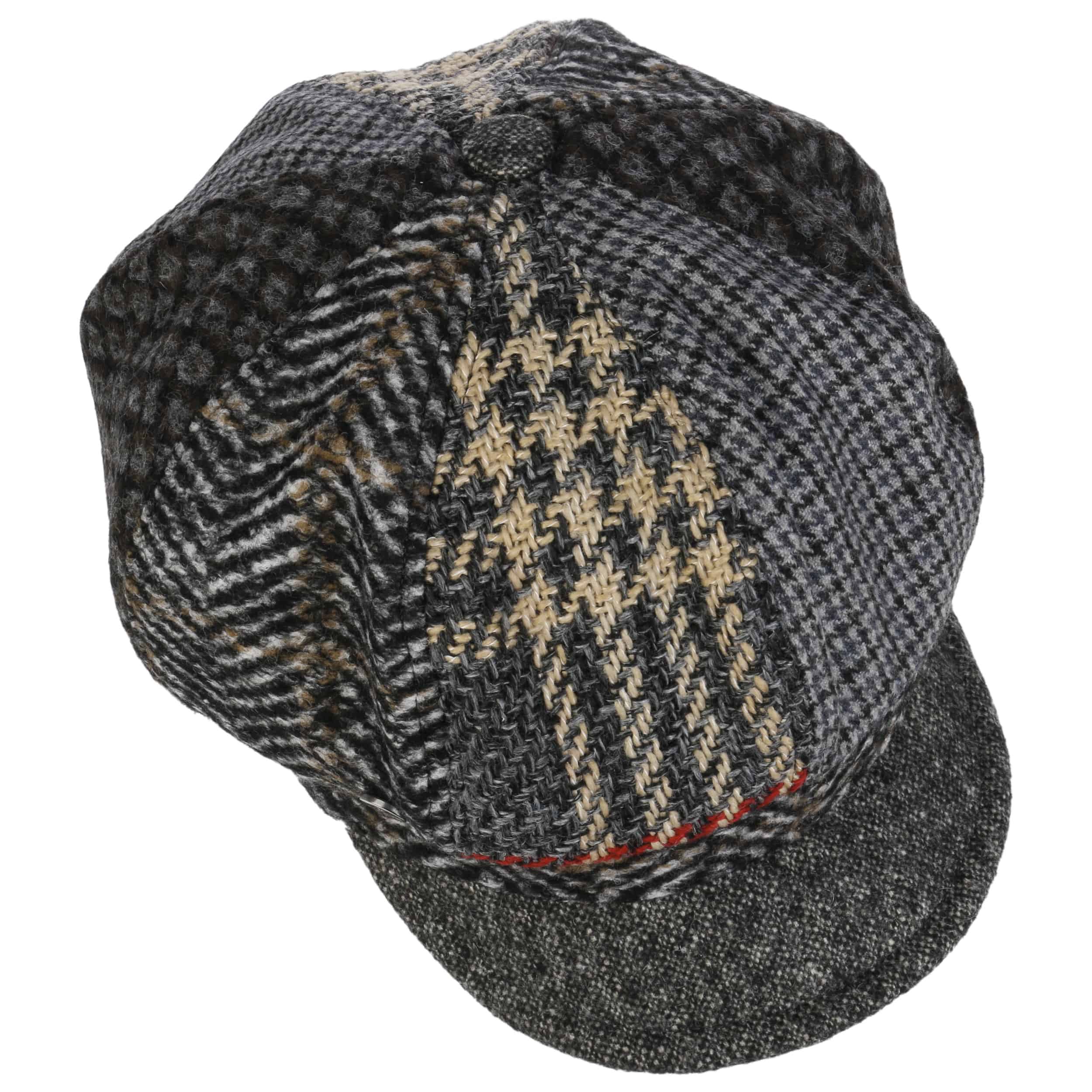 Desona Wool Newsboy Cap by Lierys - £53.95