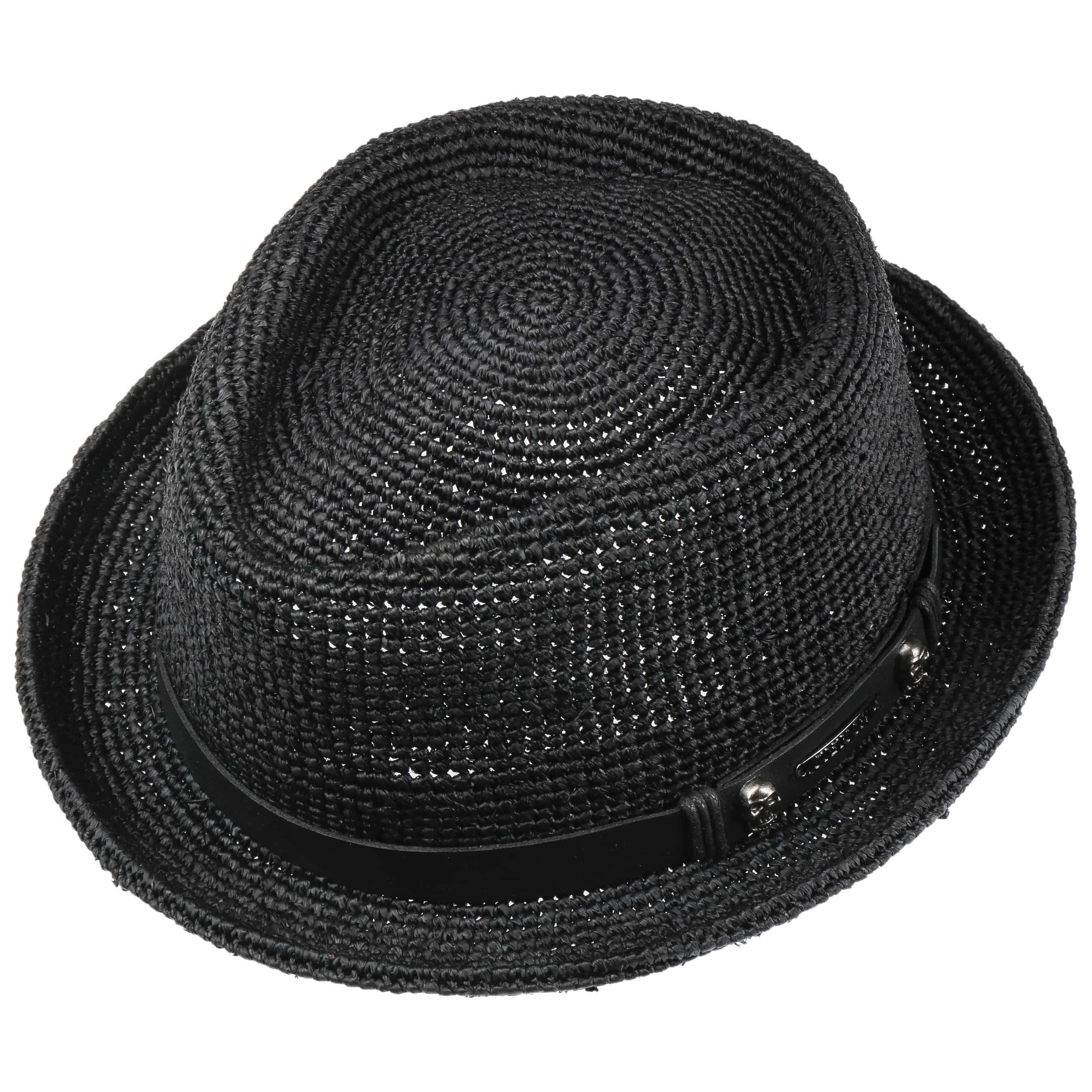 Diamond Crochet Raffia Hat by Stetson - £149.00