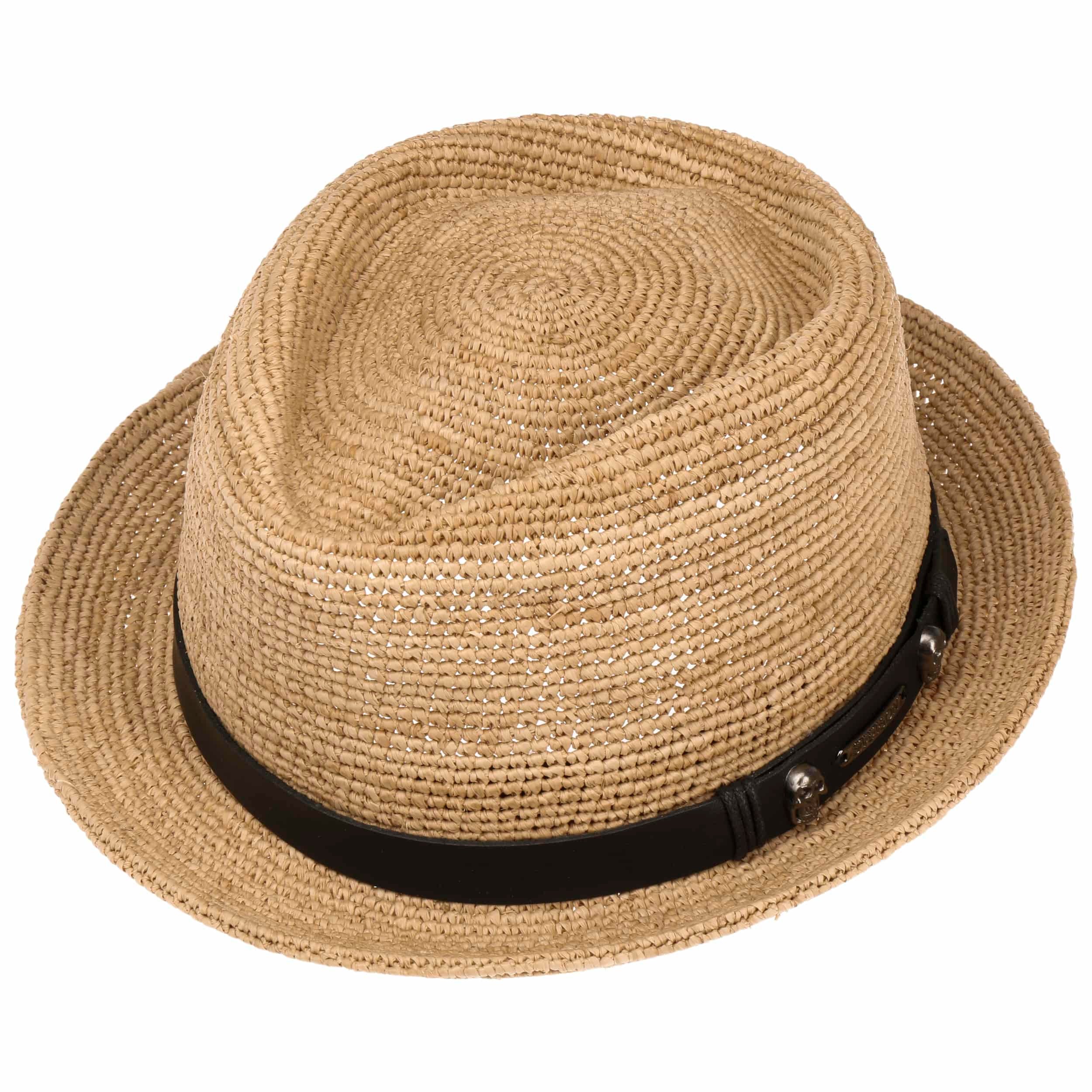 Diamond Crochet Raffia Hat by Stetson - £149.00