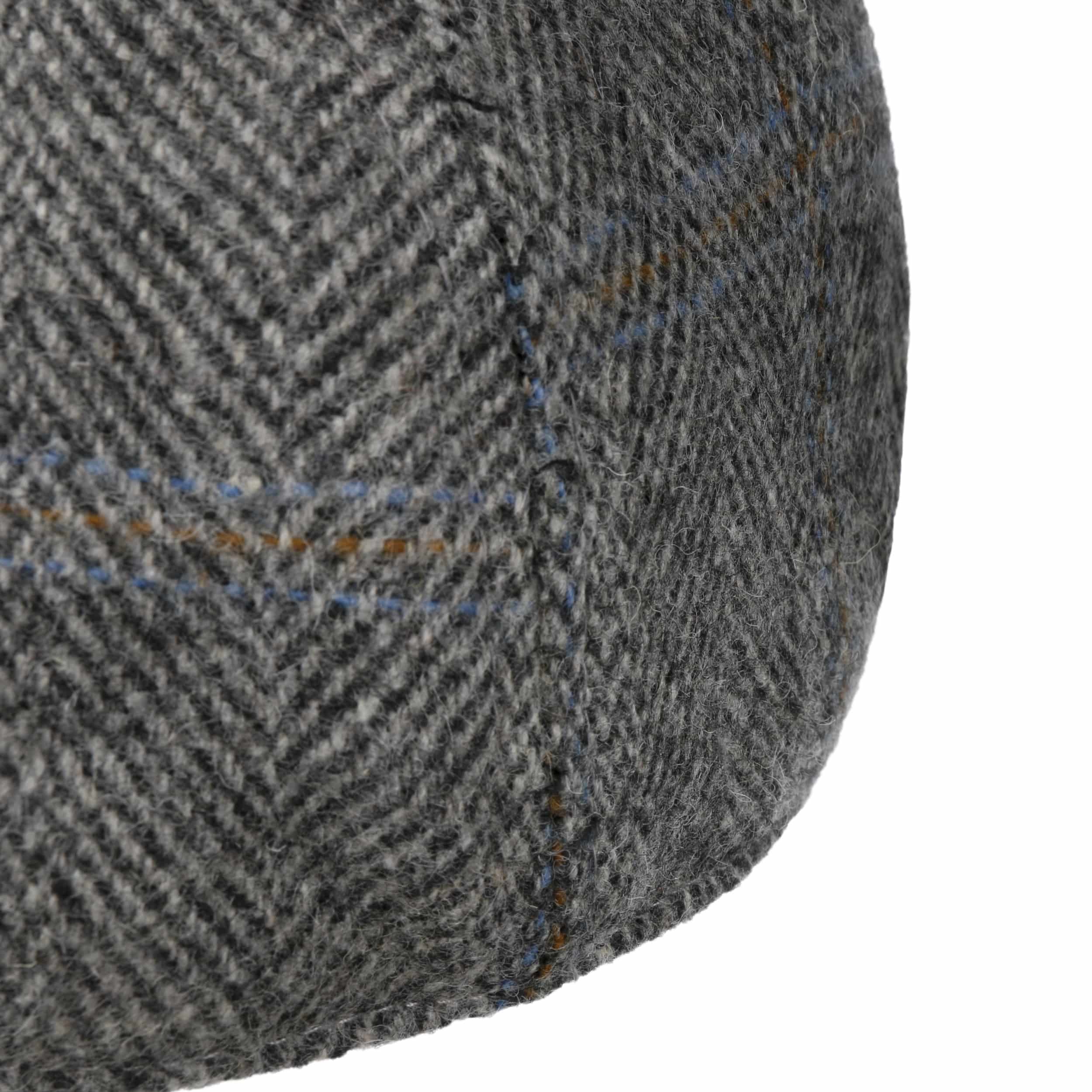 Dilton Herringbone Flat Cap by Lipodo - £26.95