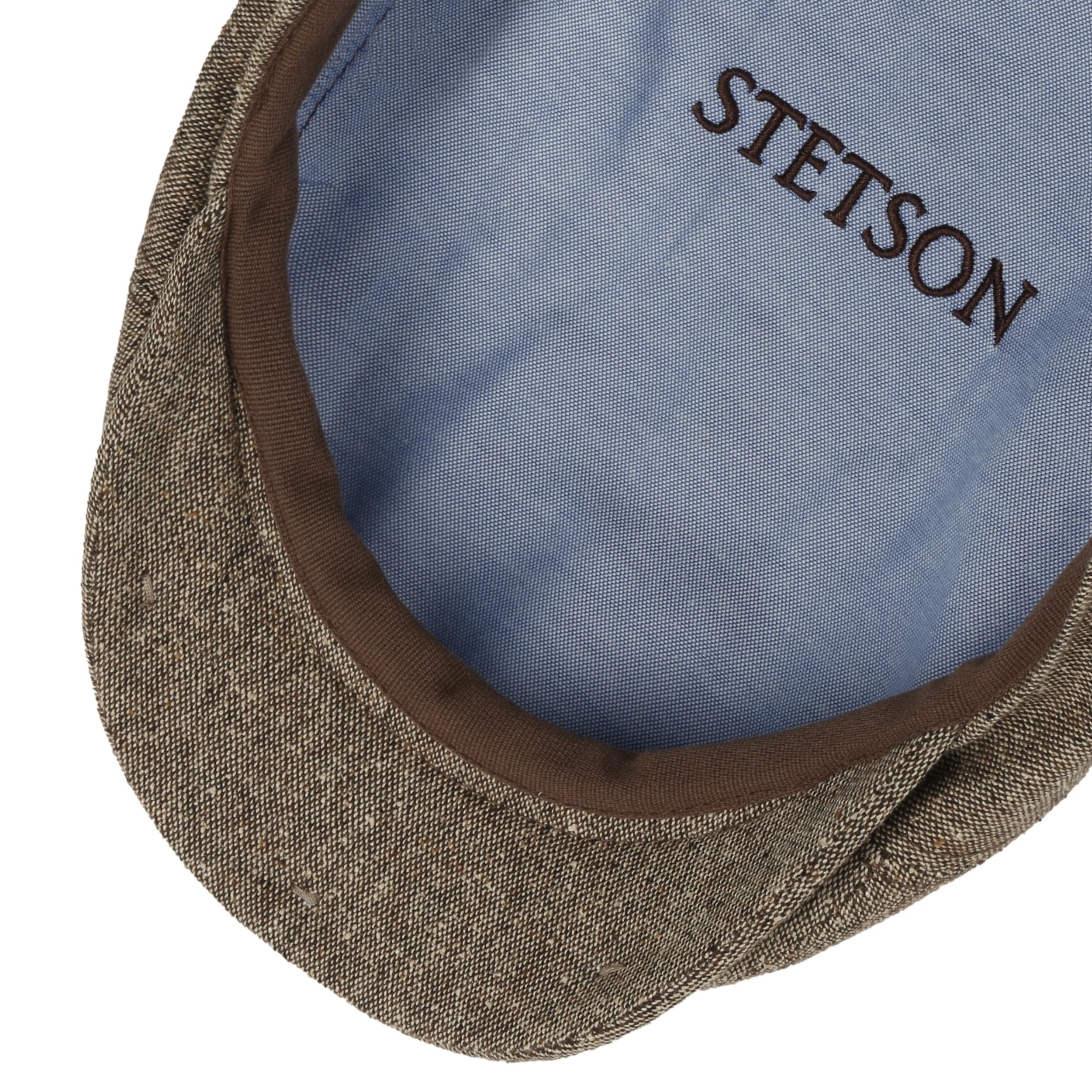 Donegal Colour Spots Flat Cap by Stetson - £99.00