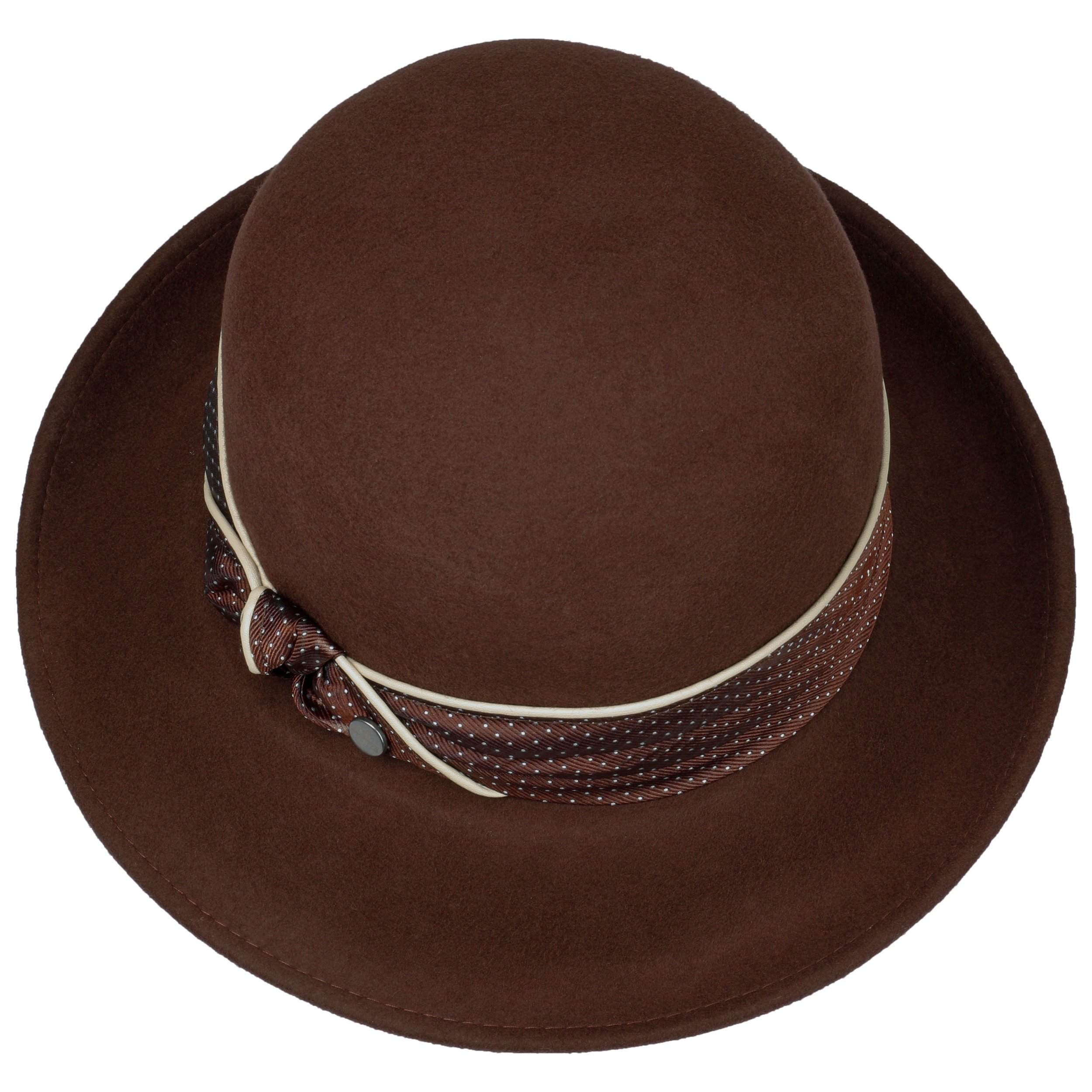 Dotted Band Wool Hat by Lierys - £62.95