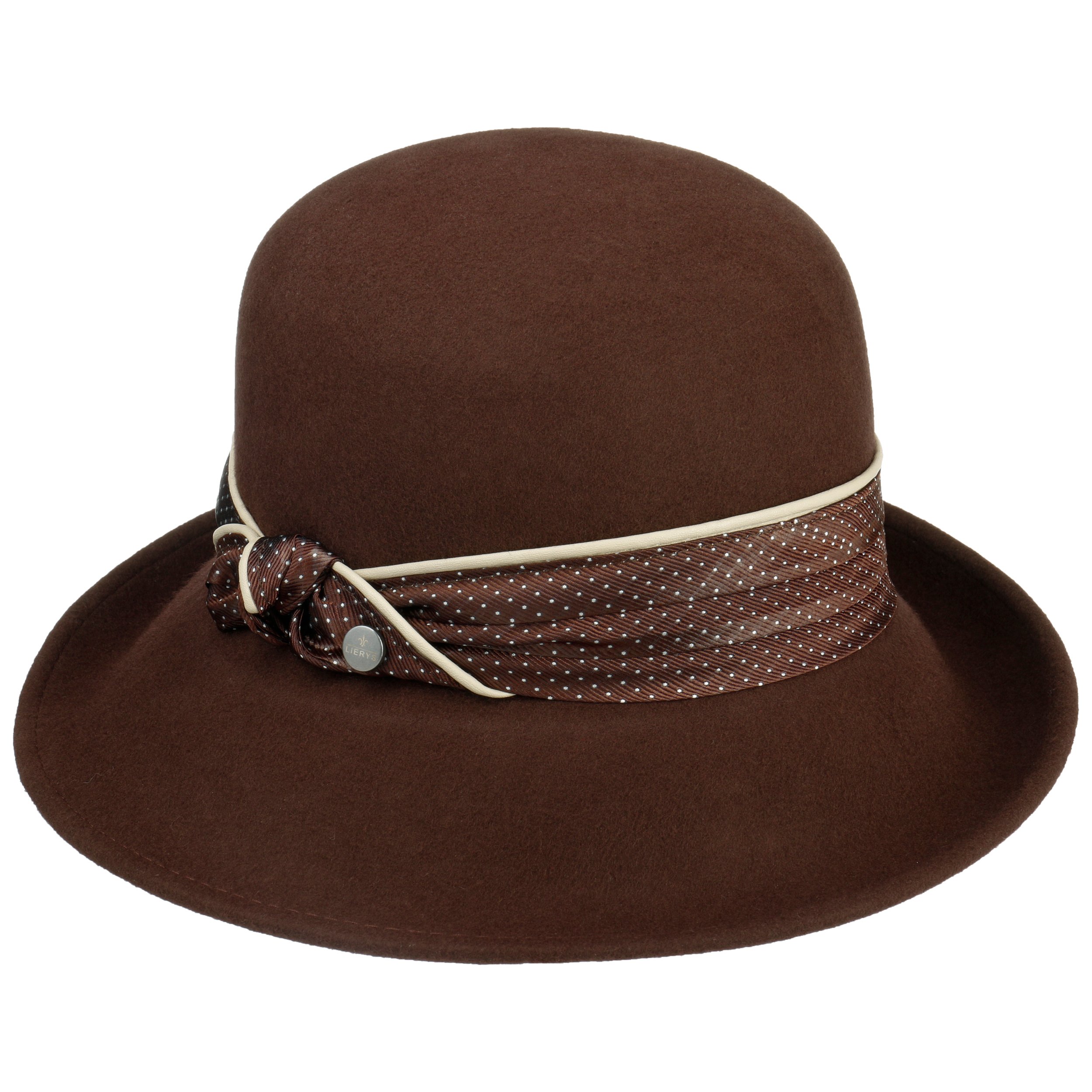 Dotted Band Wool Hat by Lierys - 61,95
