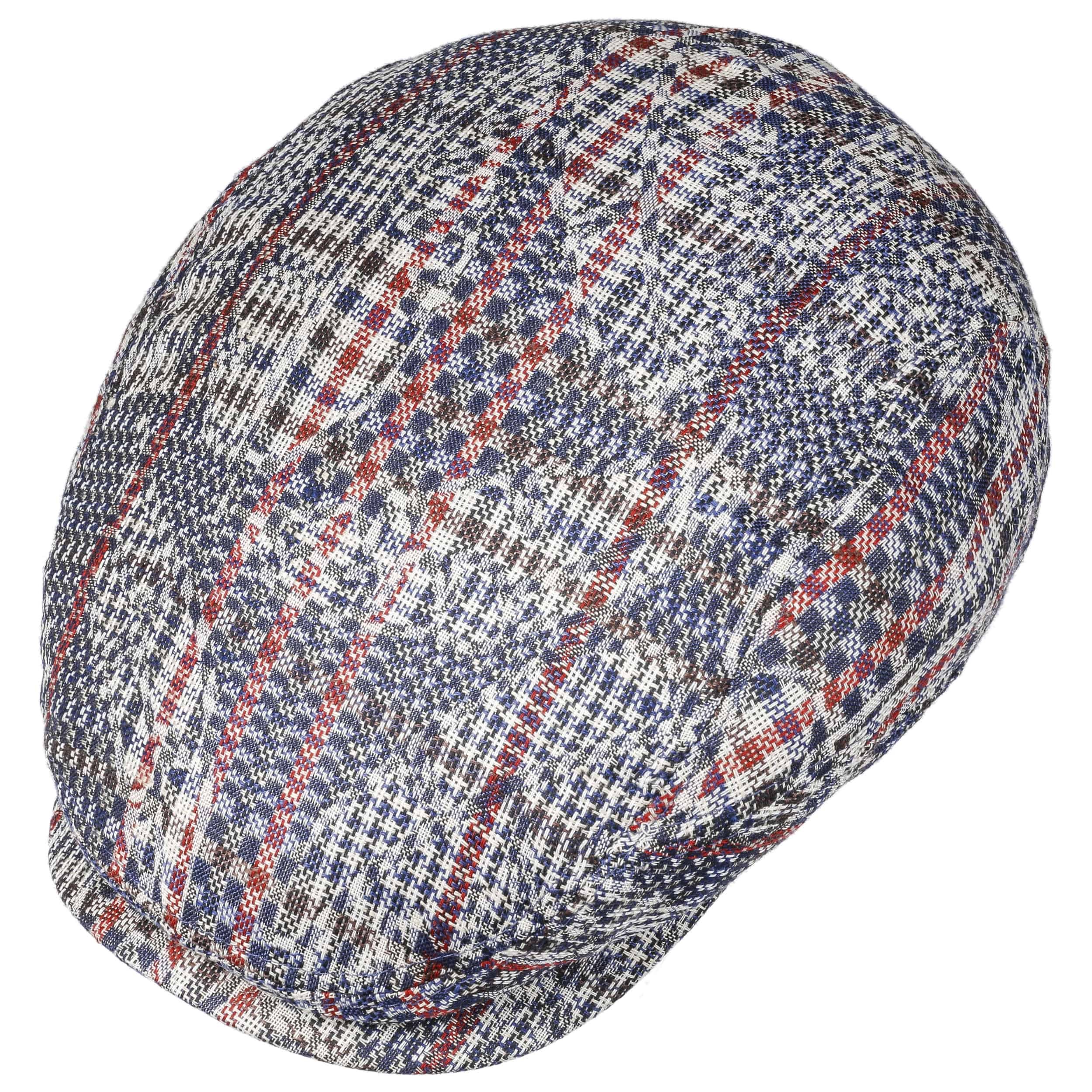 Driver Check-Mix Flat Cap by Stetson - £89.00