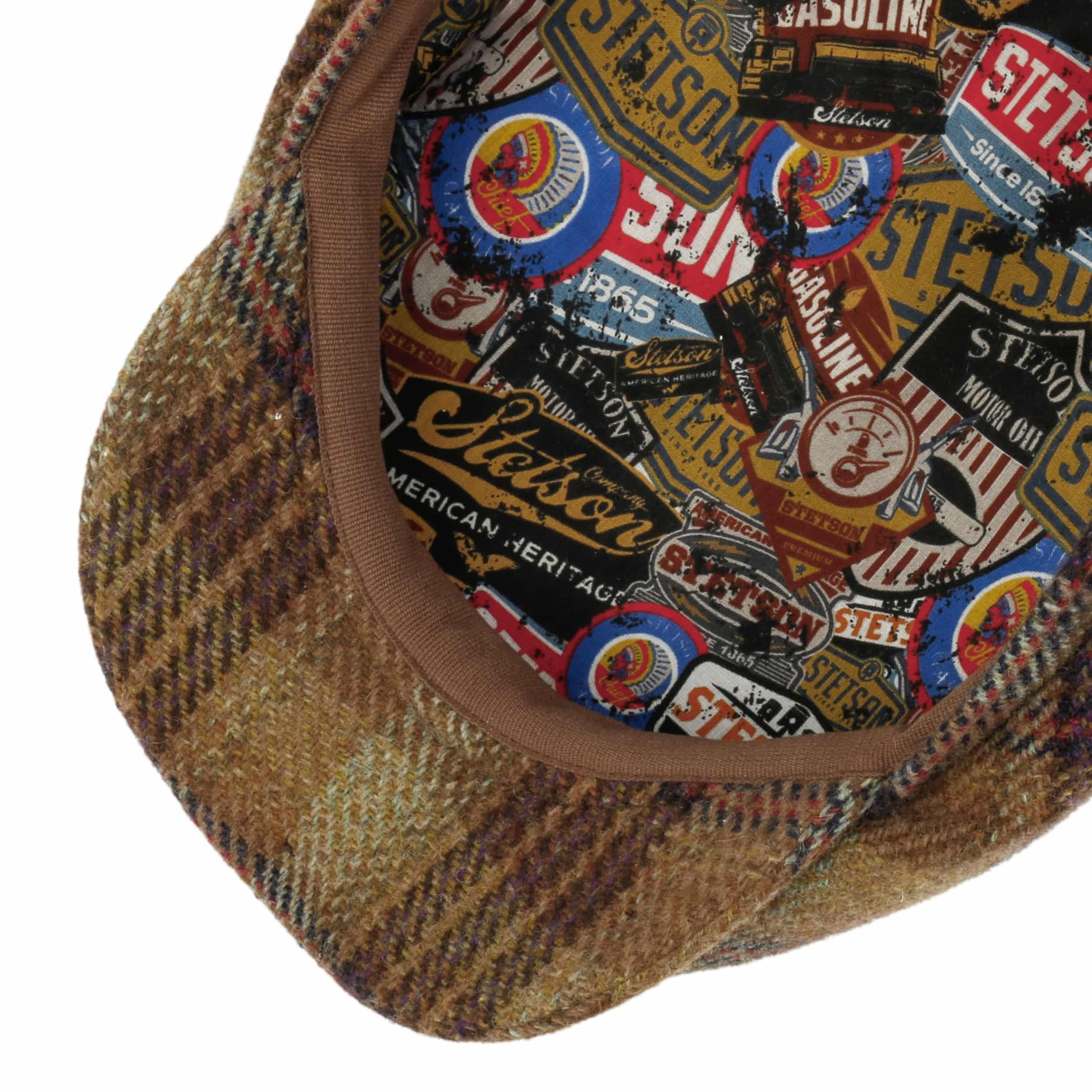 Driver Wool Garage Flat Cap by Stetson - £119.00
