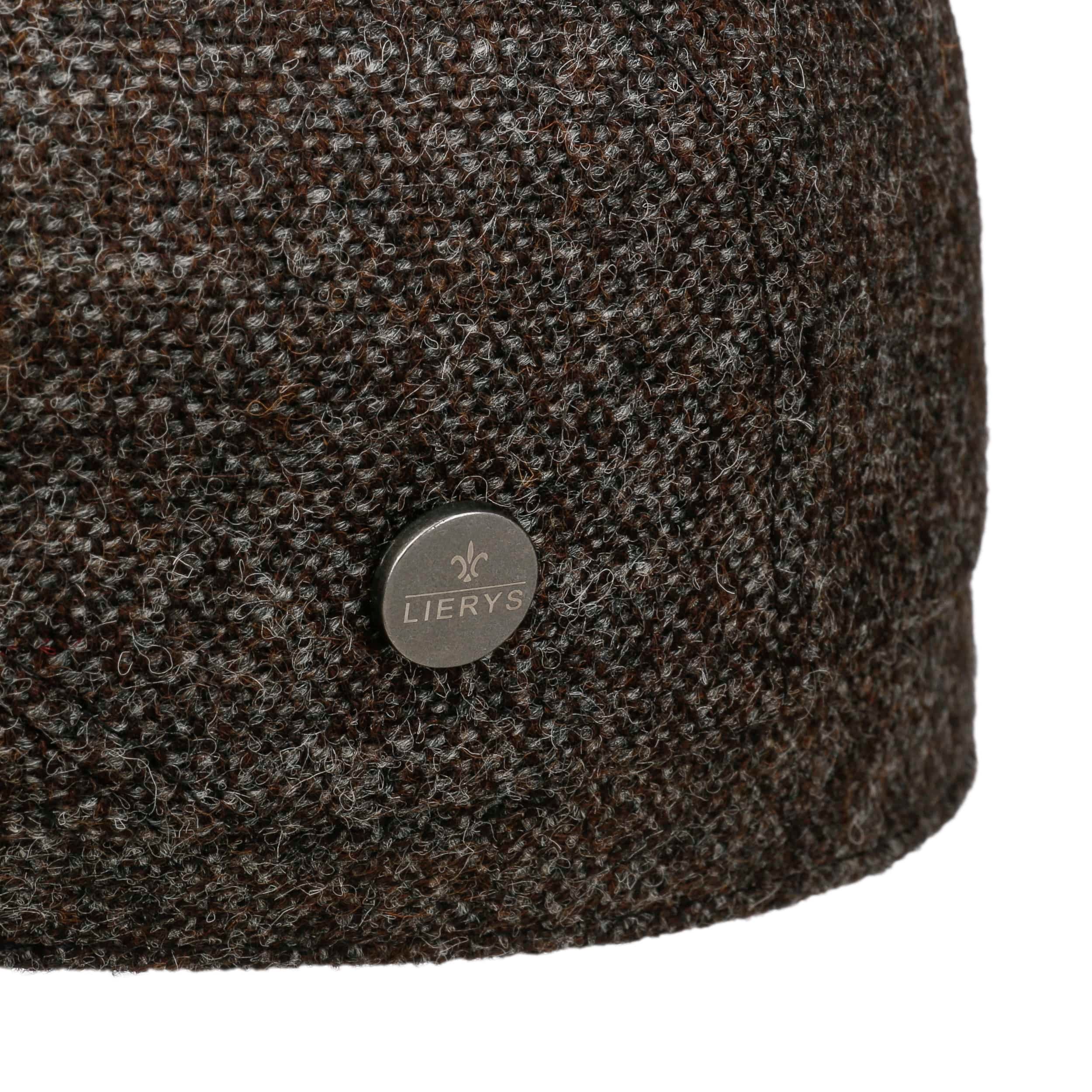 Dunlap Wool Driver Flat Cap by Lierys - £71.95