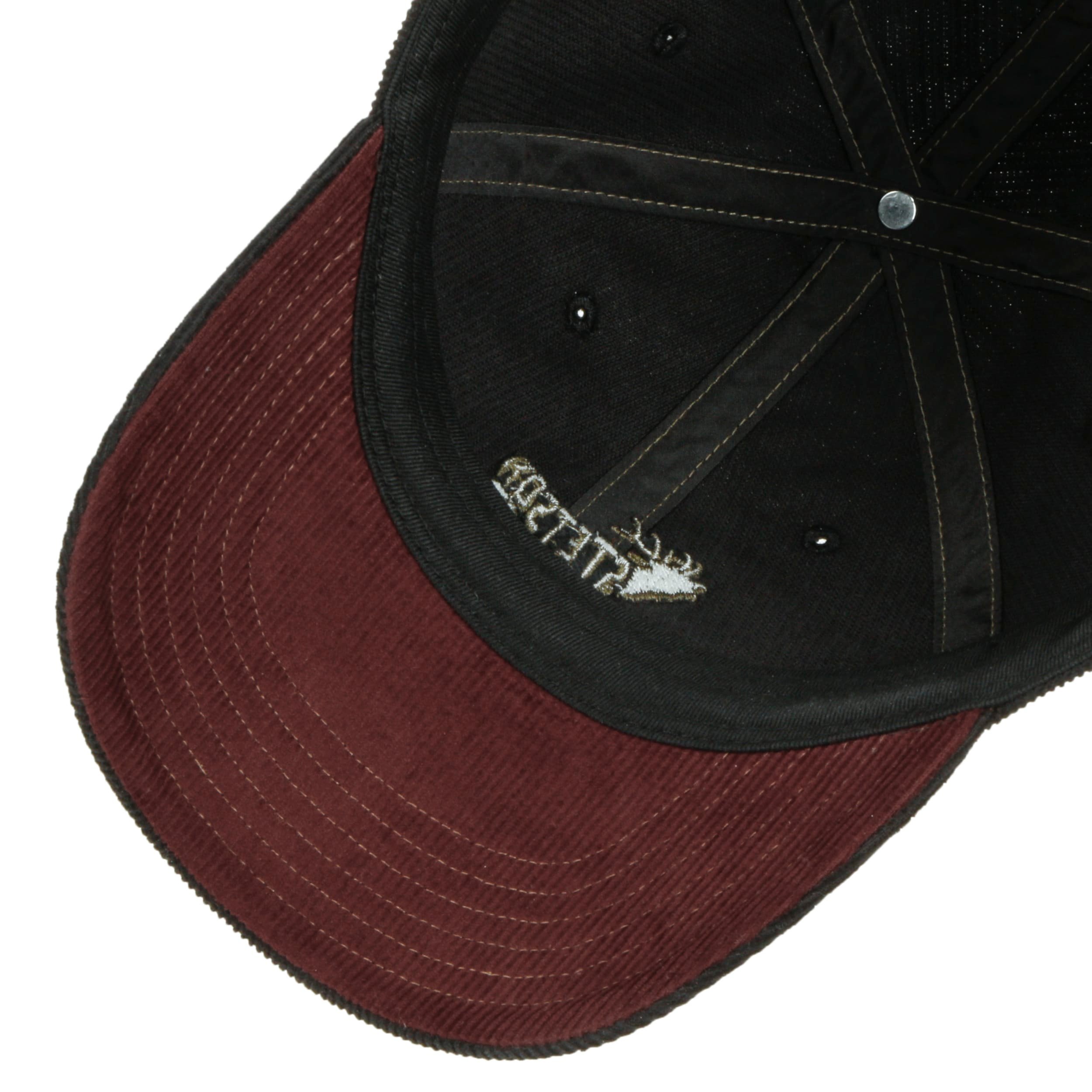 Embroidered Deer Corduroy Cap by Stetson - £49.00