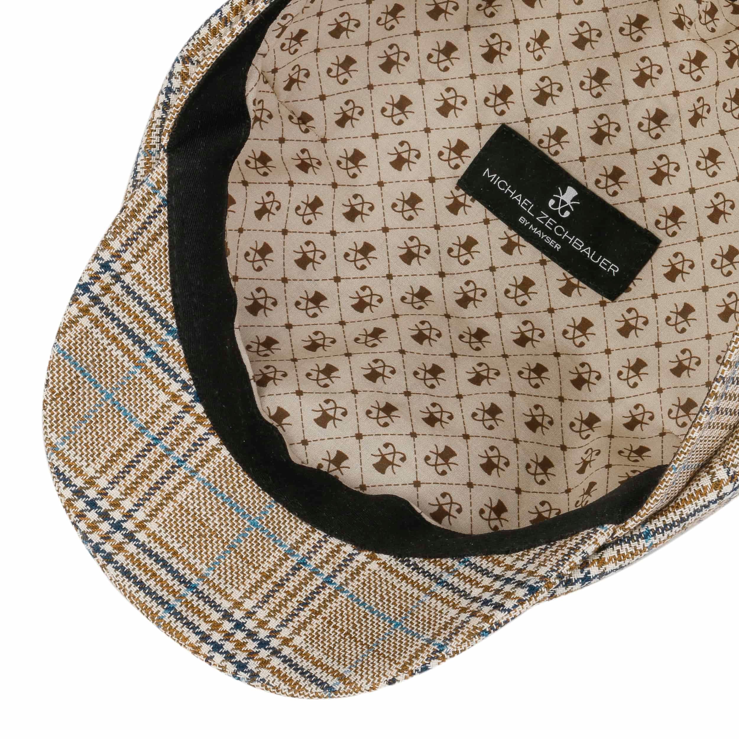 Emil Summer Check Flat Cap Zechbauer by Mayser - £105.95