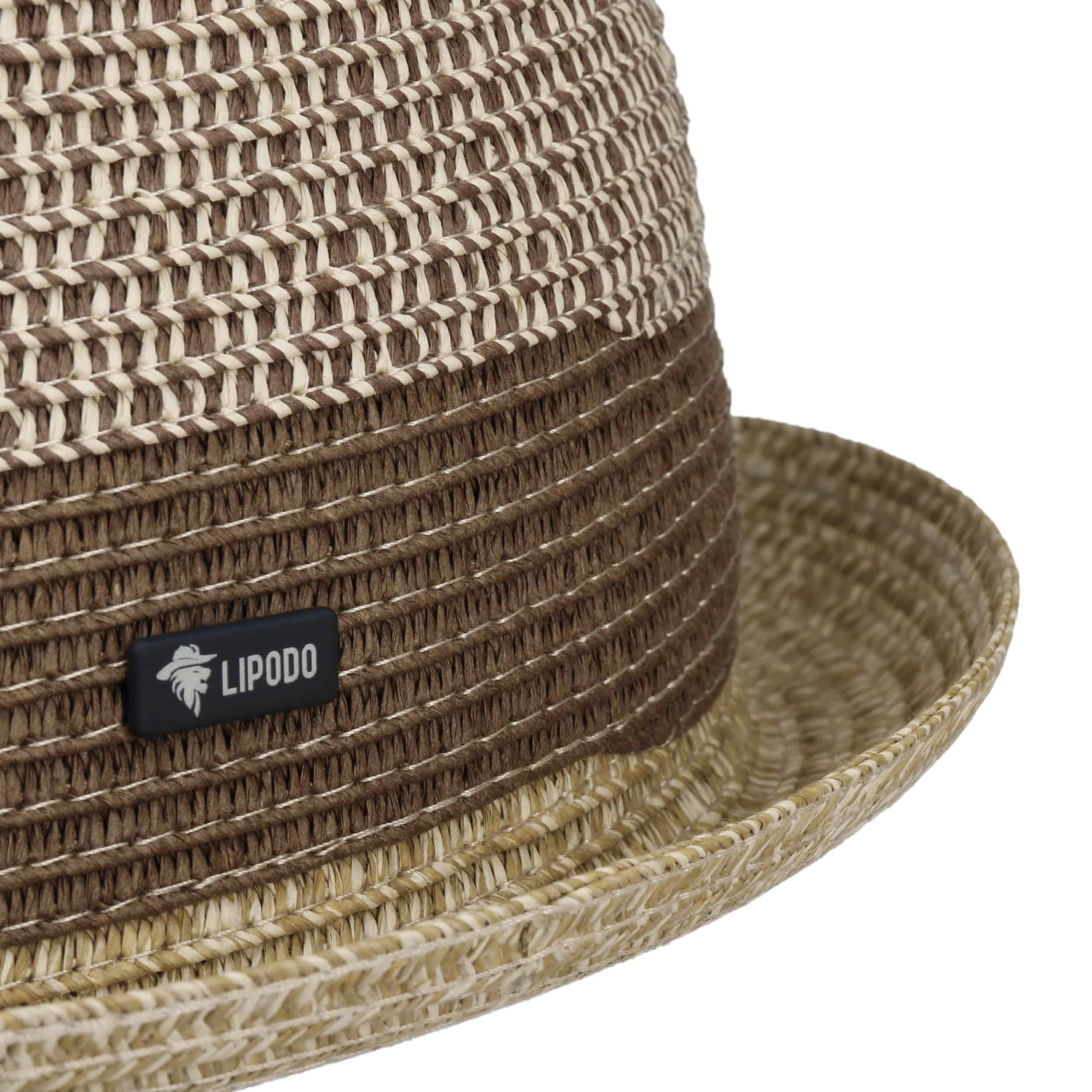 Ennario Pork Pie Straw Hat by Lipodo - £35.95