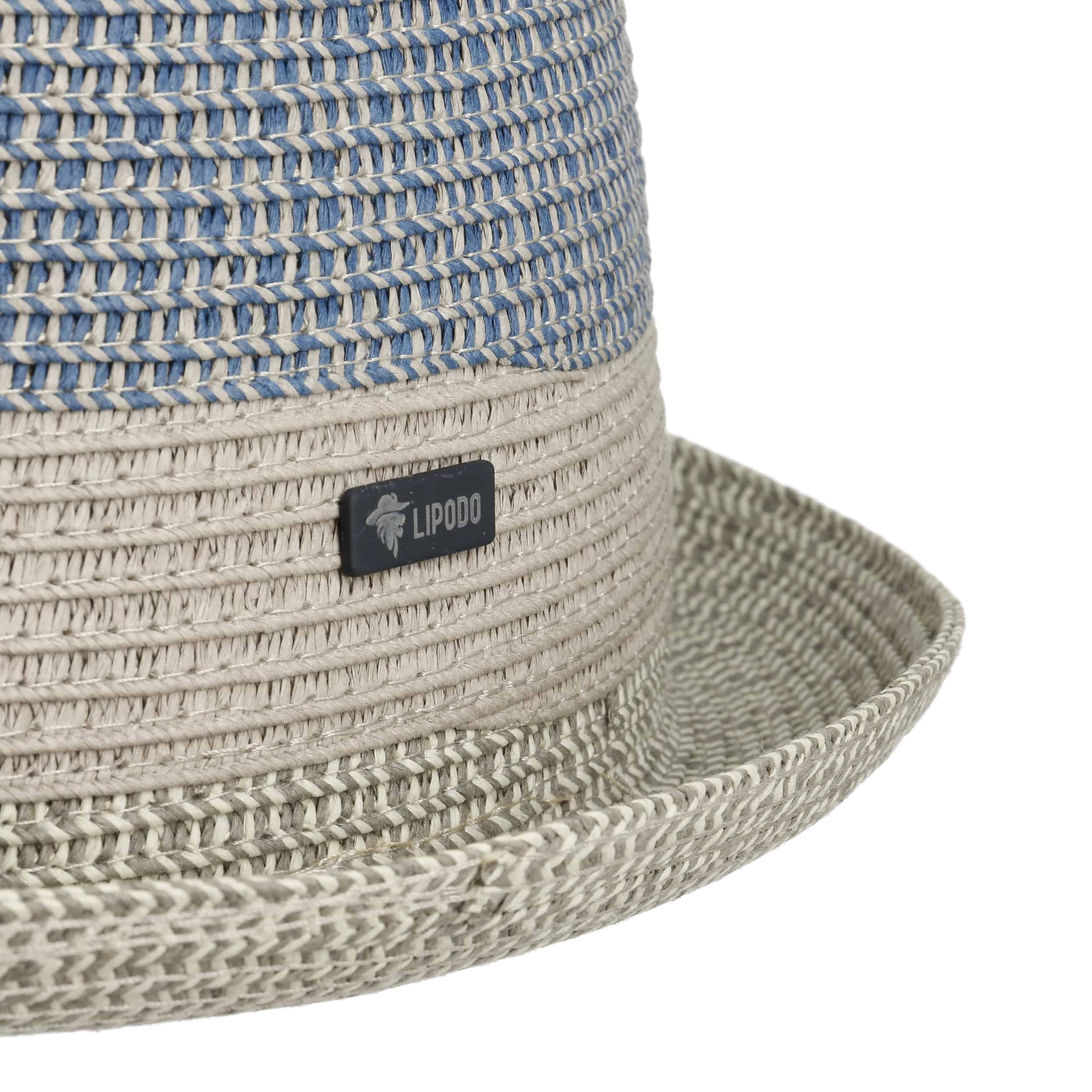 Ennario Pork Pie Straw Hat by Lipodo - £35.95