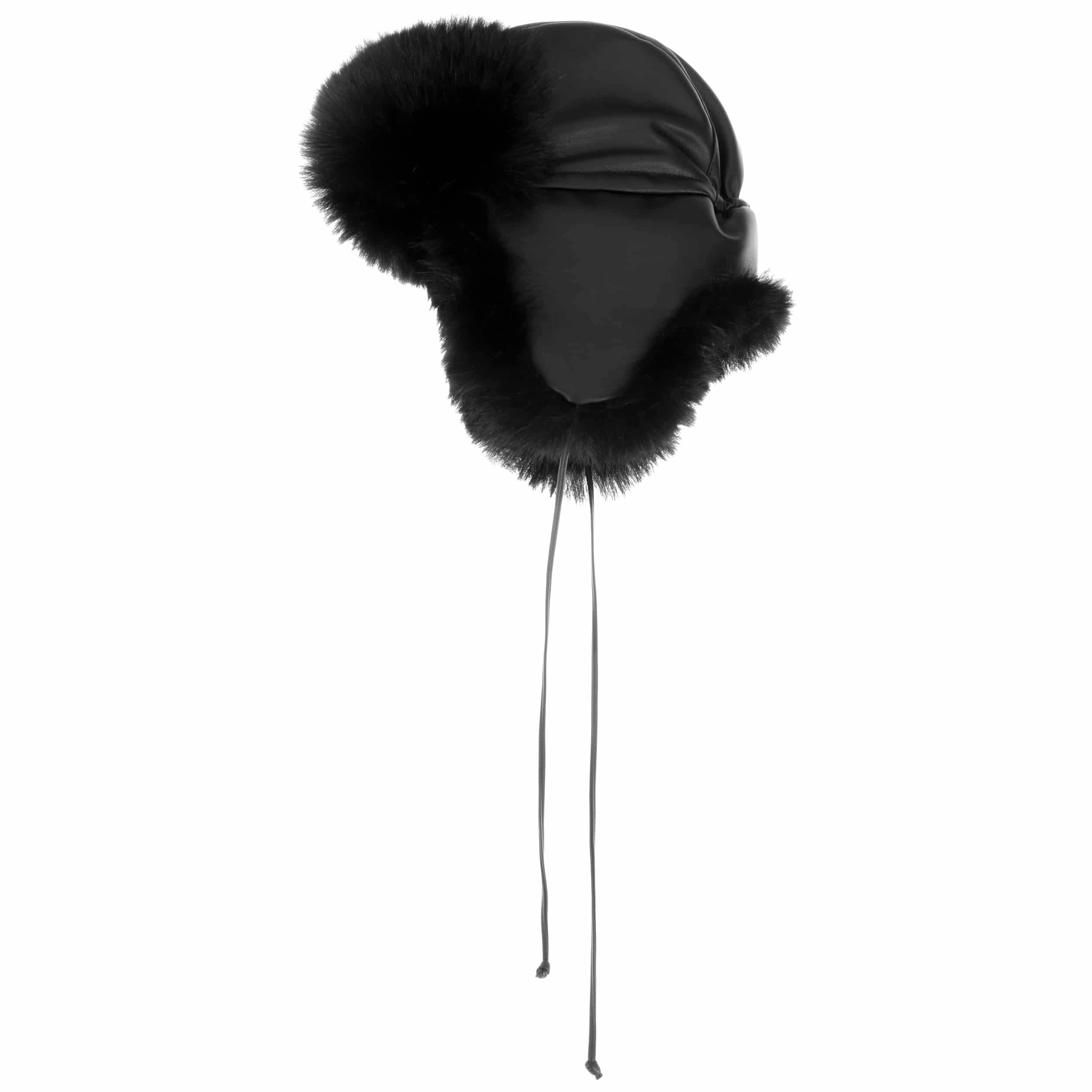 Fake Leather Aviator Hat by Lierys - £89.95