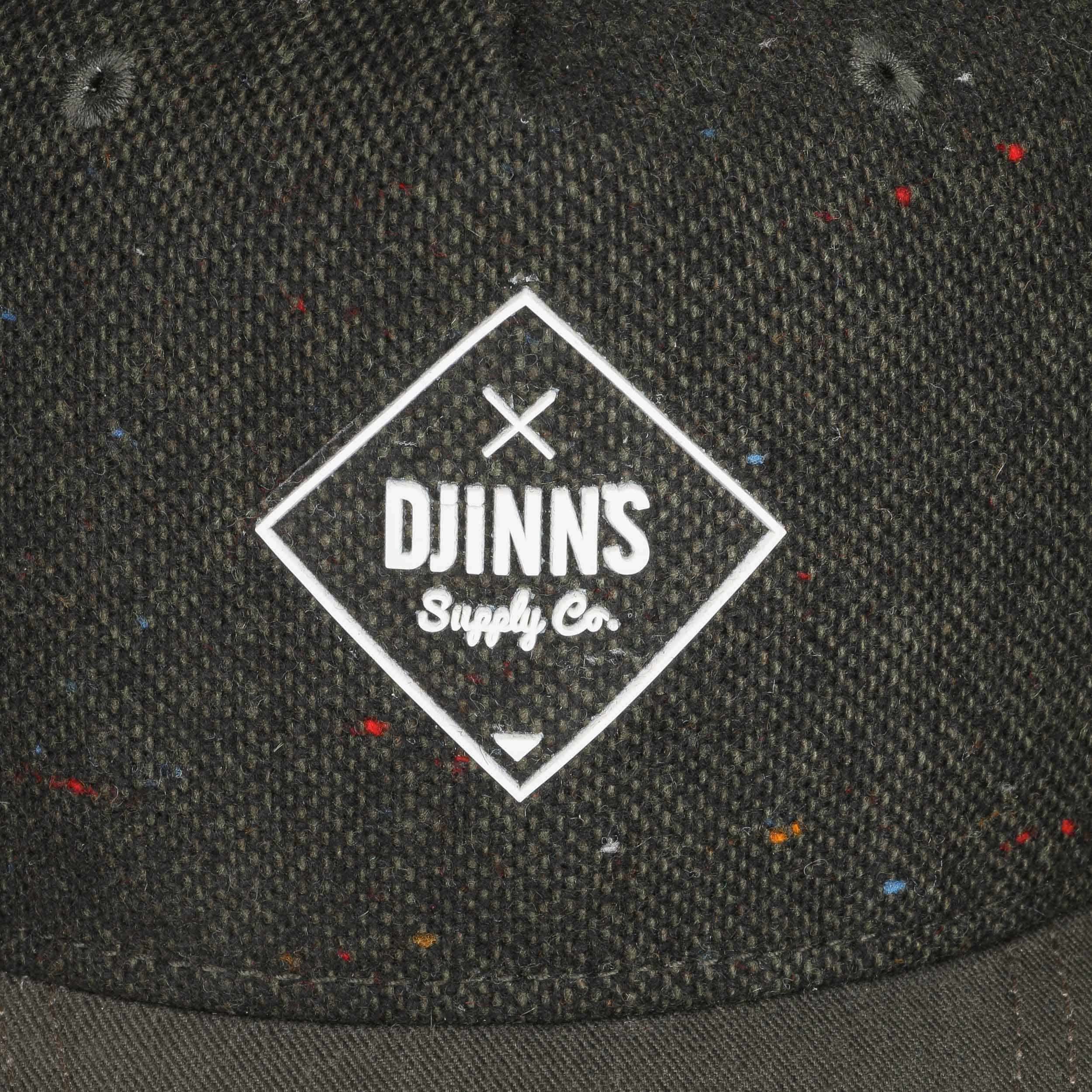 Felt Rubber 5P Snapback Cap by Djinns - £27.95
