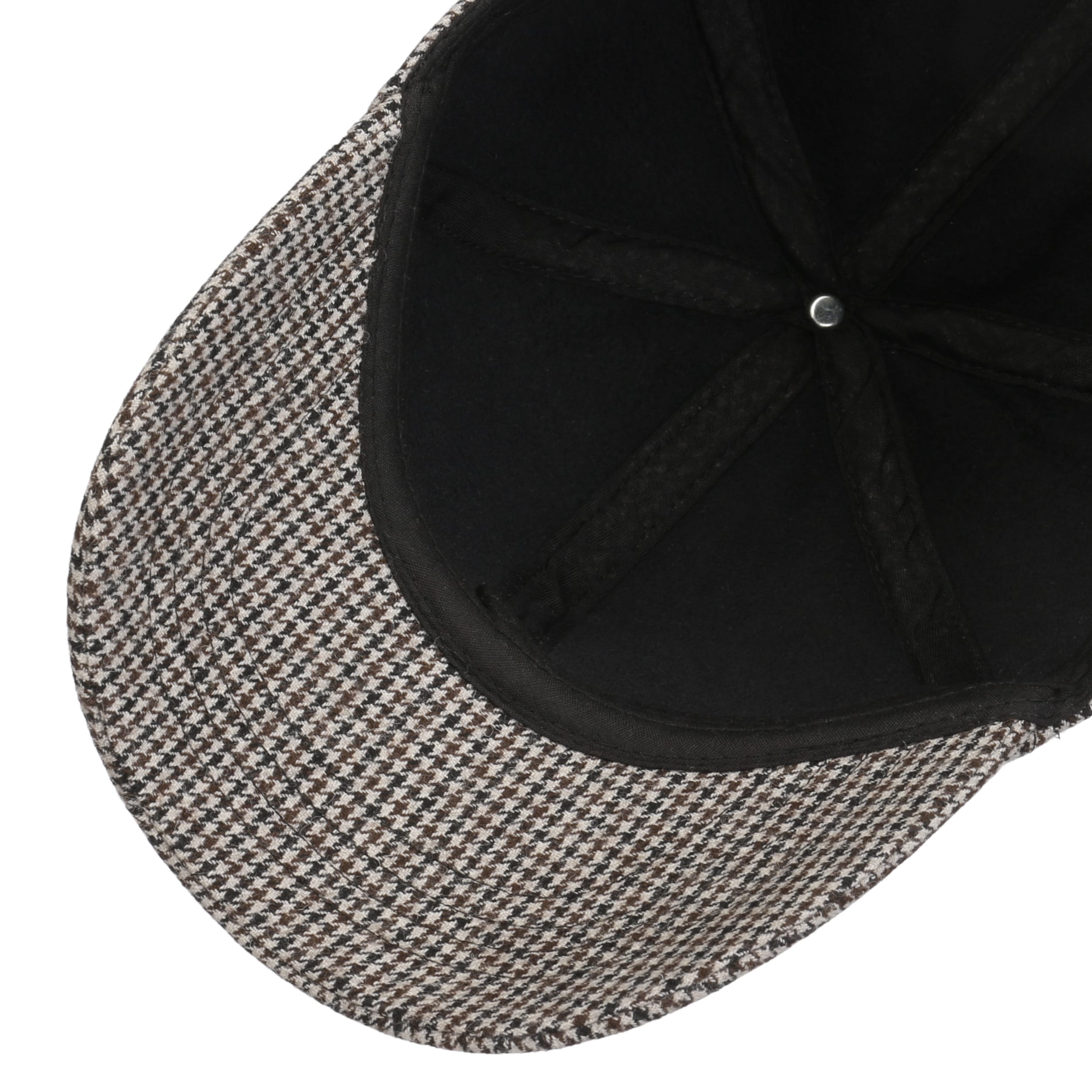 Fine Houndstooth Cap by Lipodo - £22.95