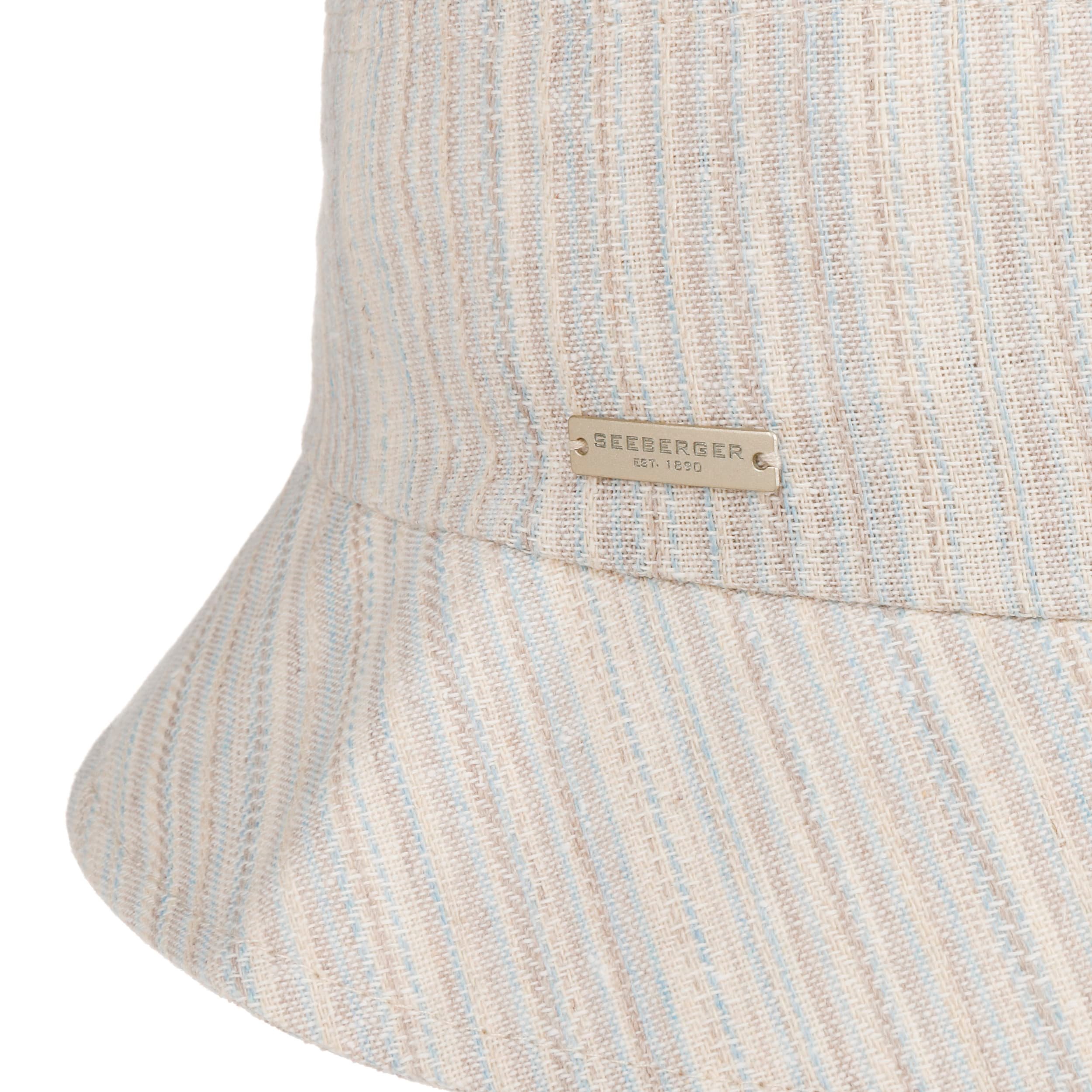 Fine Stripes Cloth Hat by Seeberger - £35.95