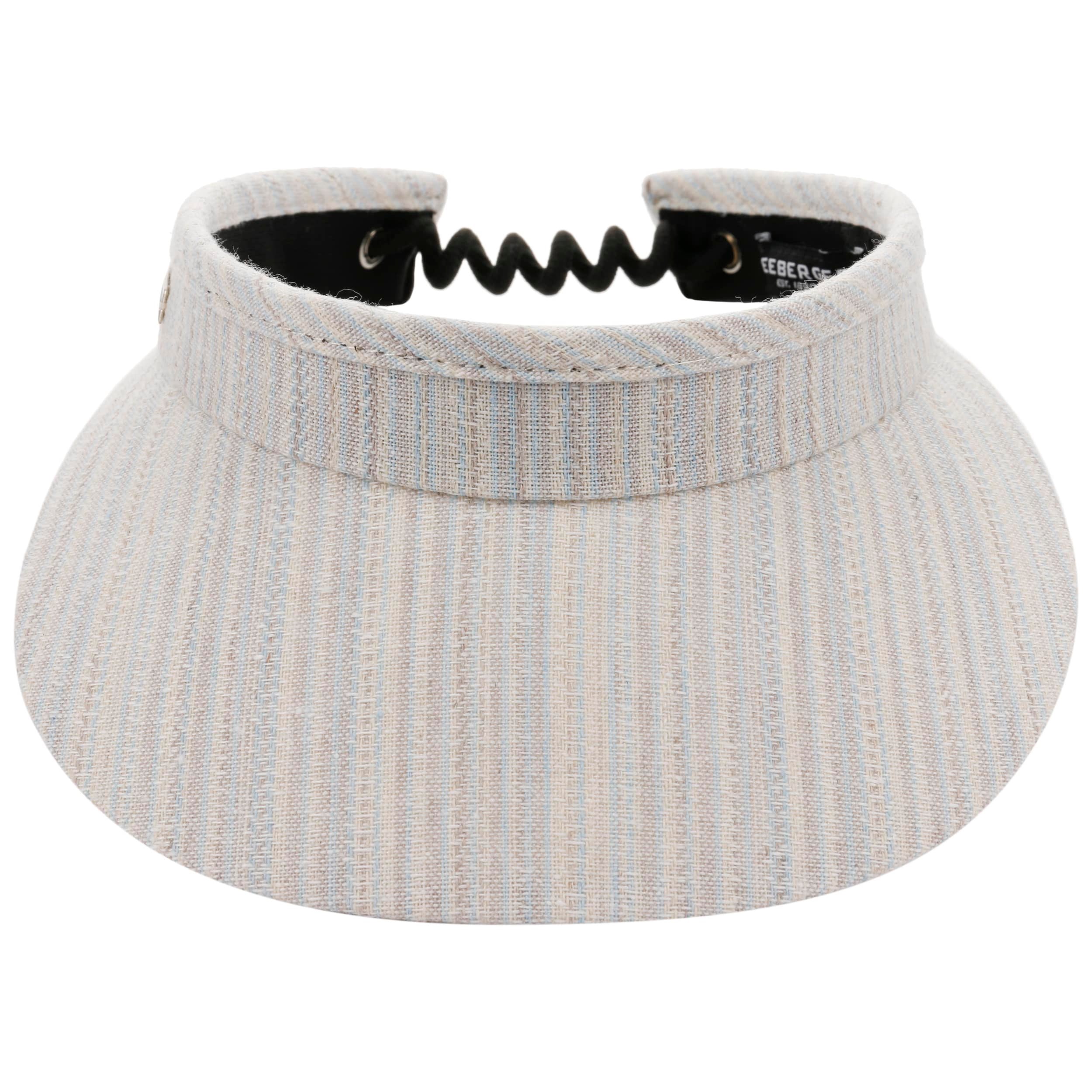 Fine Stripes Visor by Seeberger - £23.95