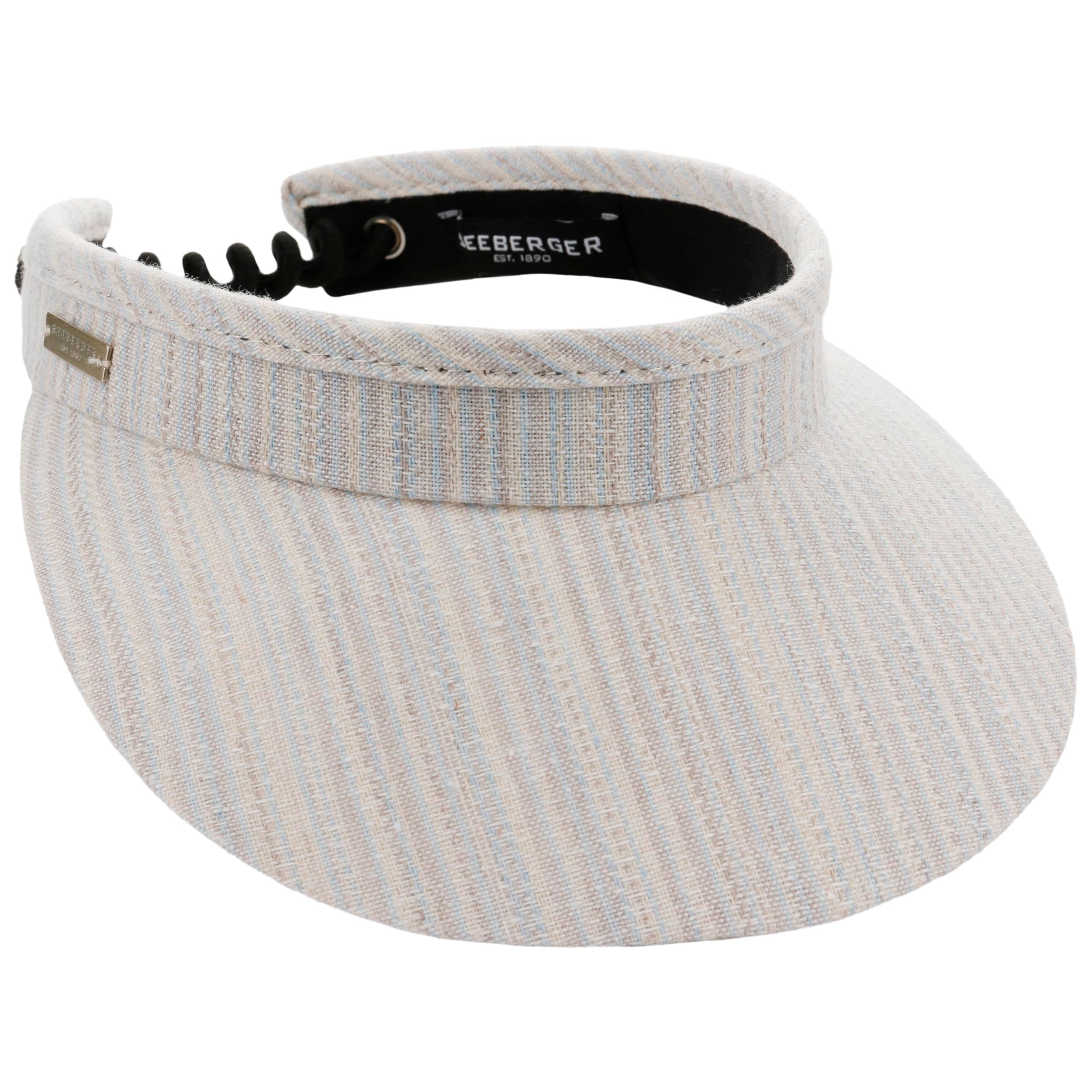 Fine Stripes Visor by Seeberger - £23.95