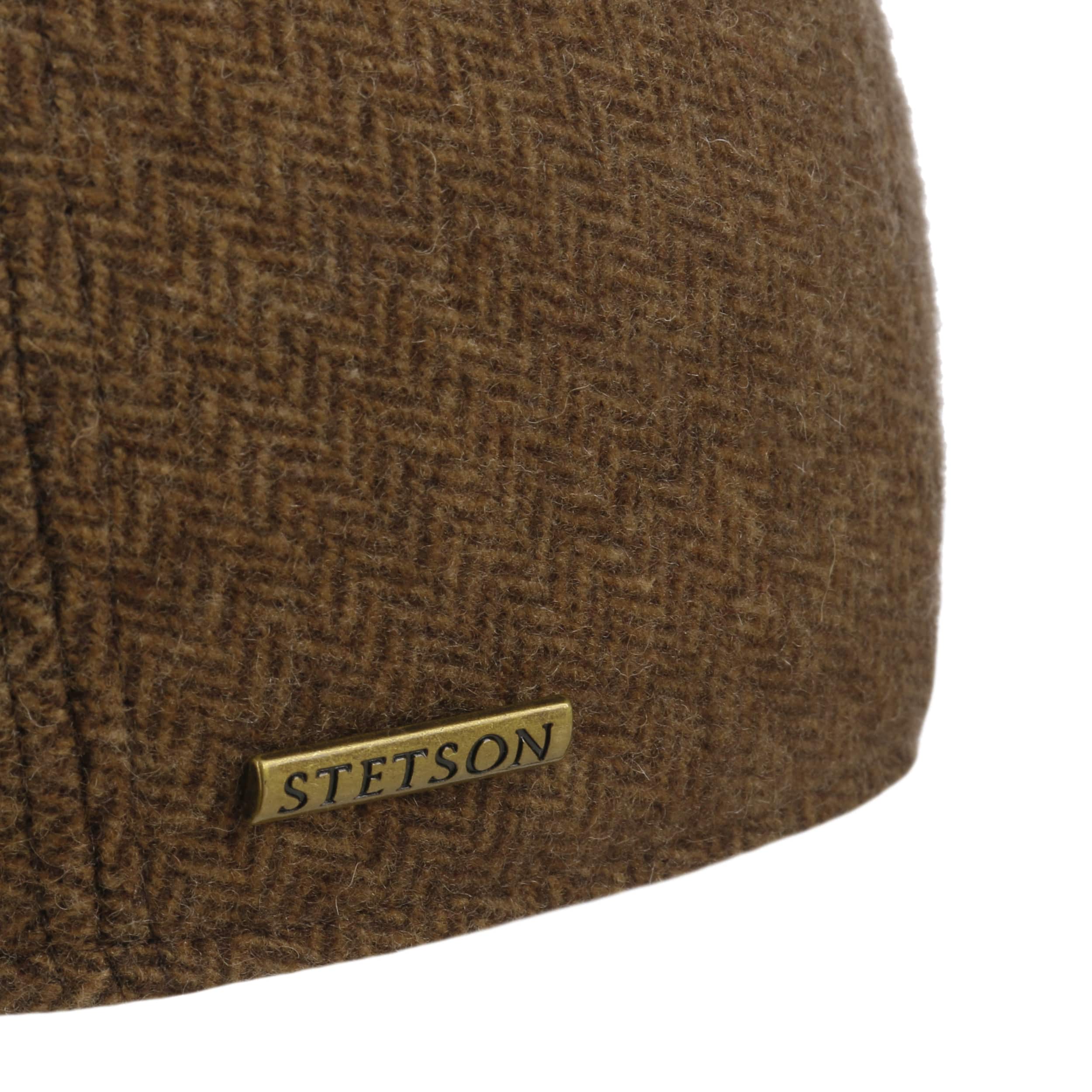 Finningley 5 Panel Flat Cap by Stetson - £89.00