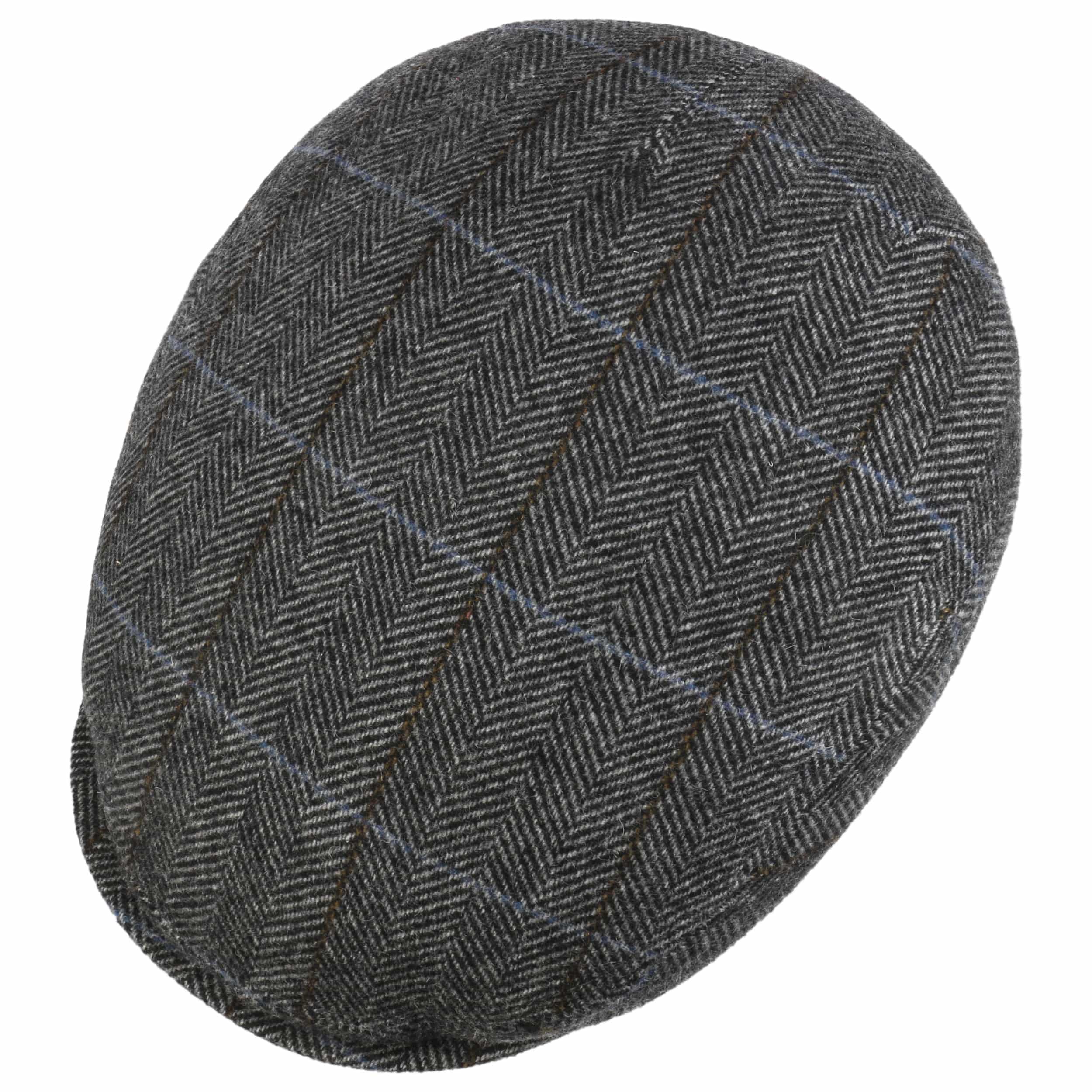Flat Cap with Checked Pattern by Lipodo - £26.95