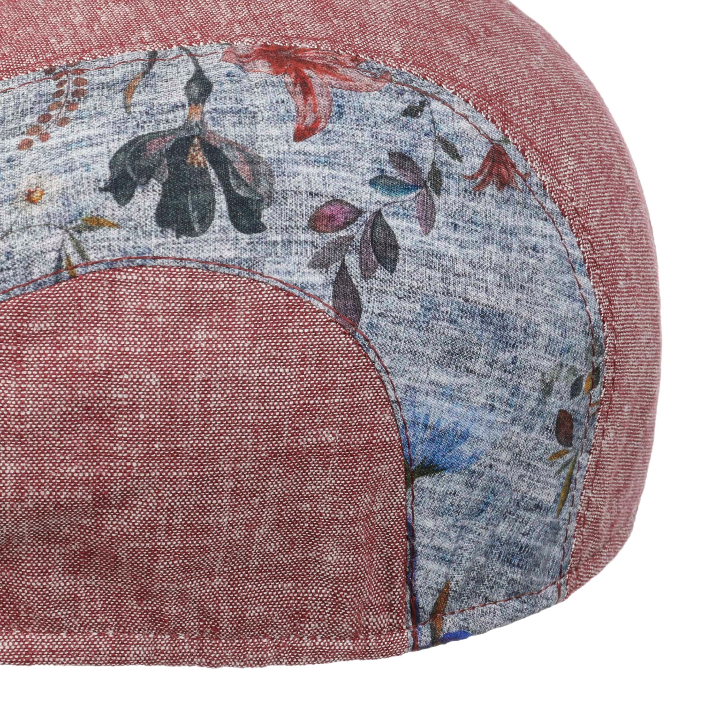 Floral Side Panel Flat Cap - £48.95