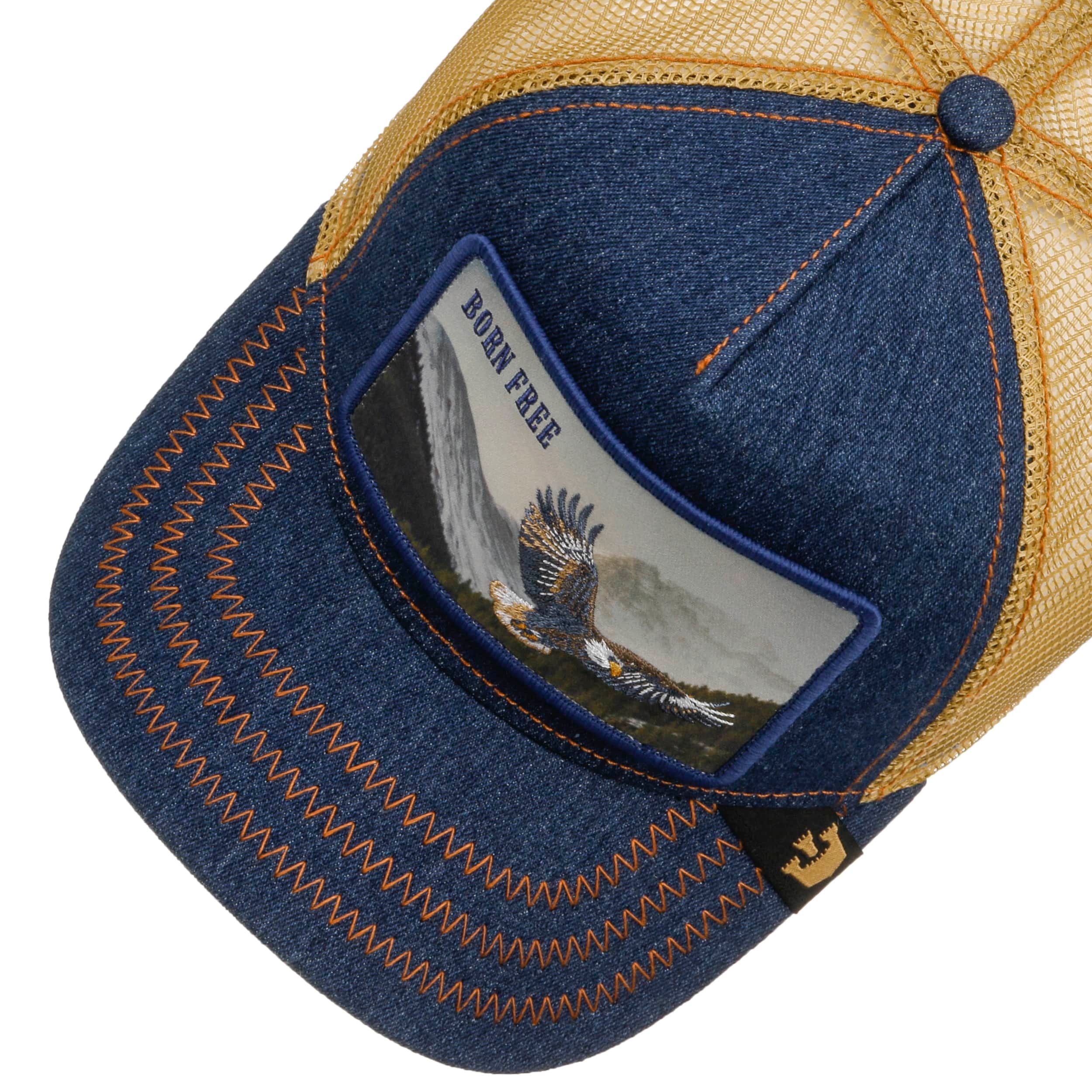Flying Eagle Patch Trucker Cap by Goorin Bros. - £44.95