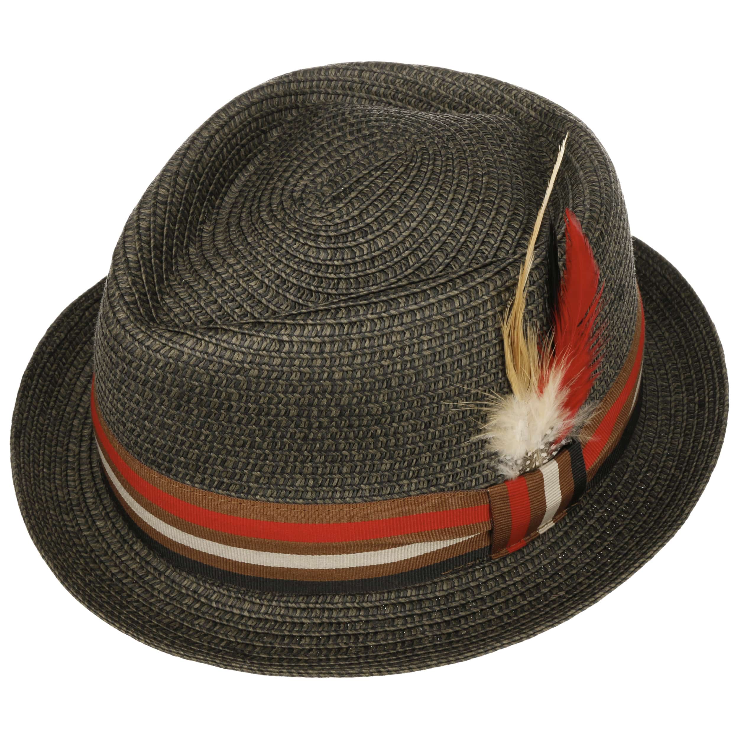 Four-Colour Band Player Straw Hat - £32.95
