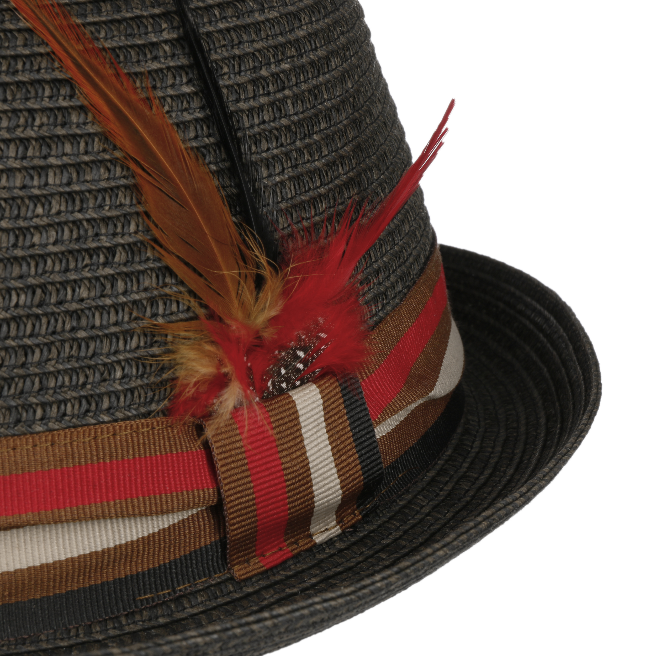 Four-Colour Band Player Straw Hat - £32.95