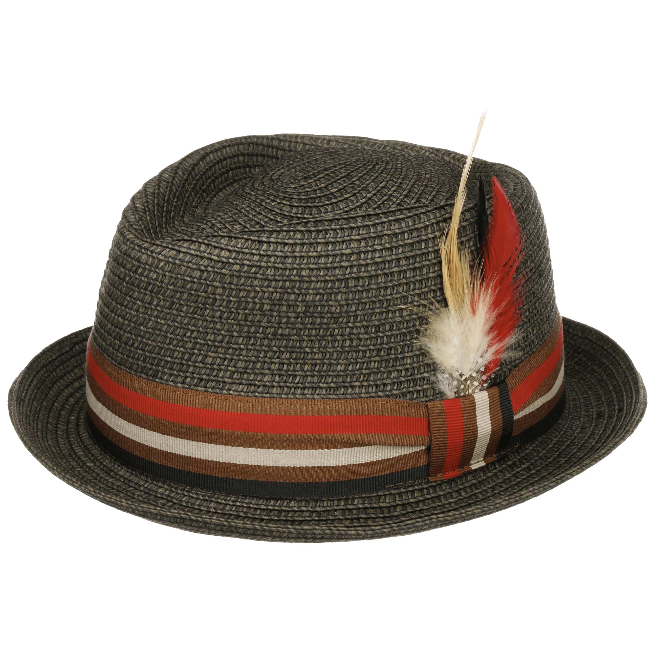 Four-Colour Band Player Straw Hat - £32.95