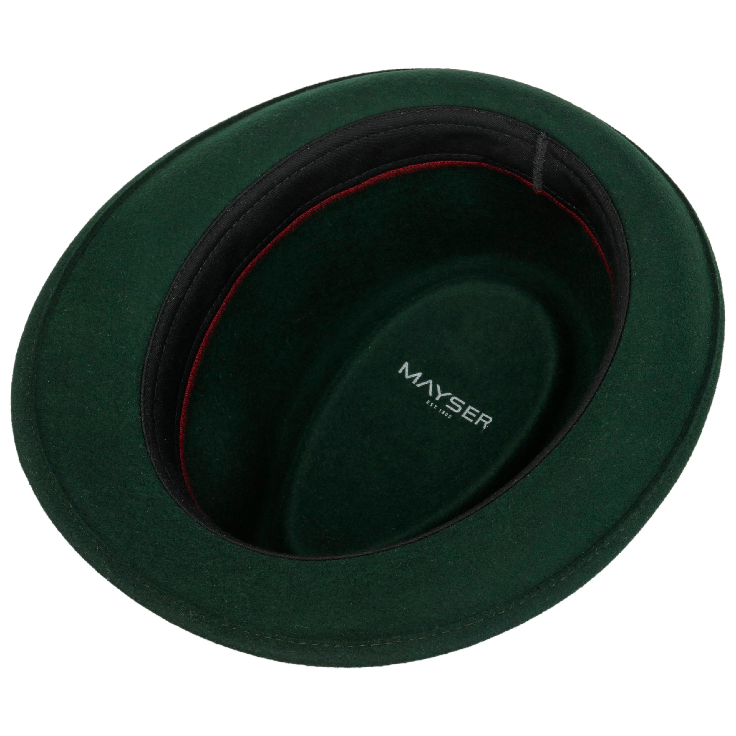 Four Colour Band Trilby Wool Hat by Mayser - £123.95