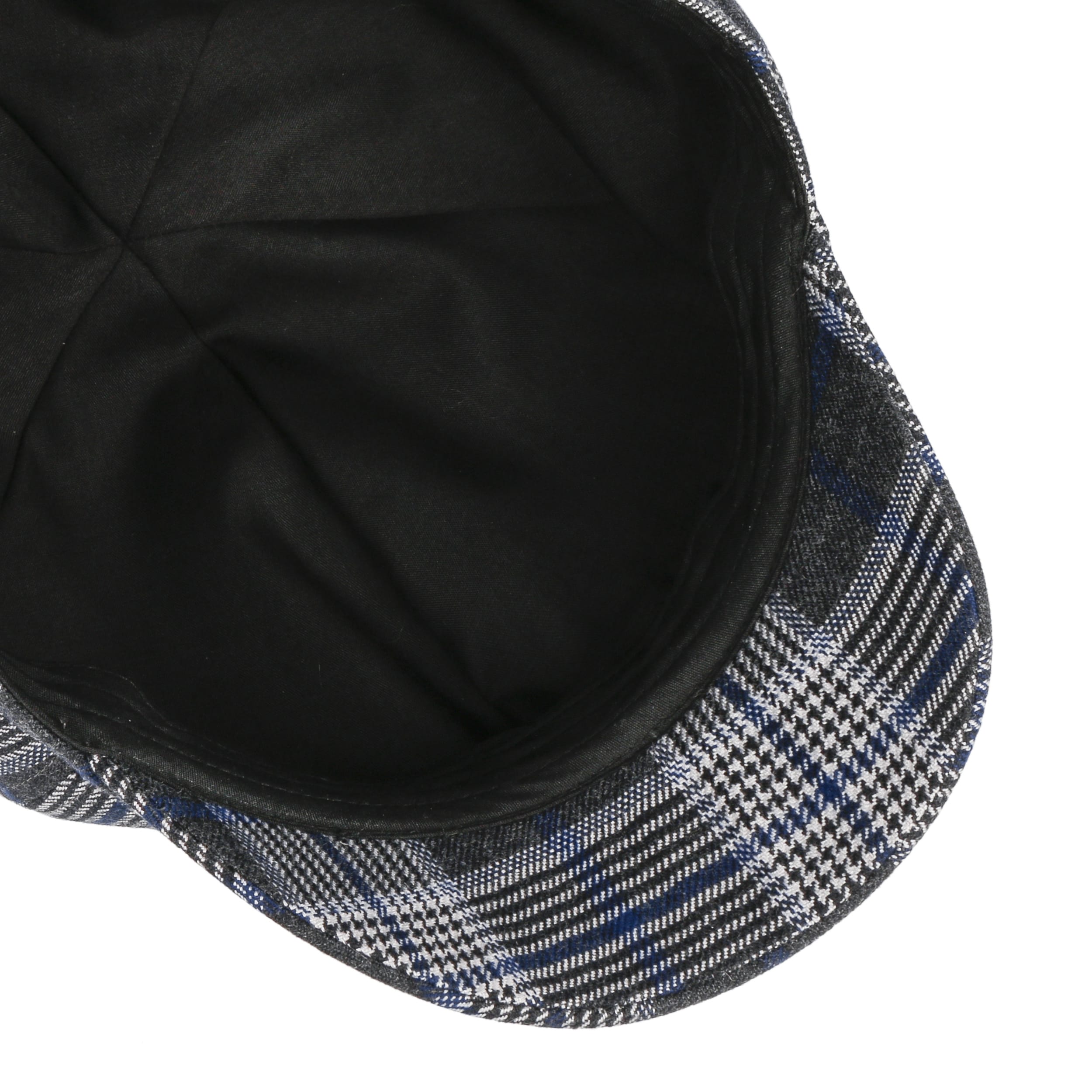 Gadiala Check Newsboy Cap by Seeberger - £41.95