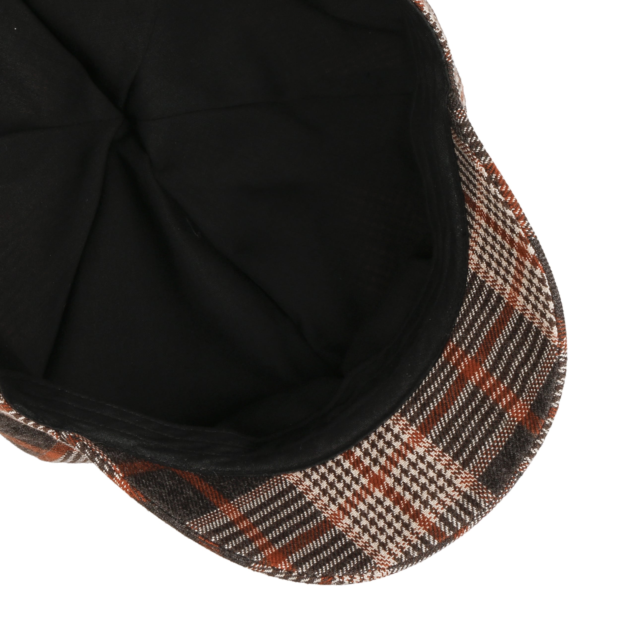 Gadiala Check Newsboy Cap by Seeberger - £41.95