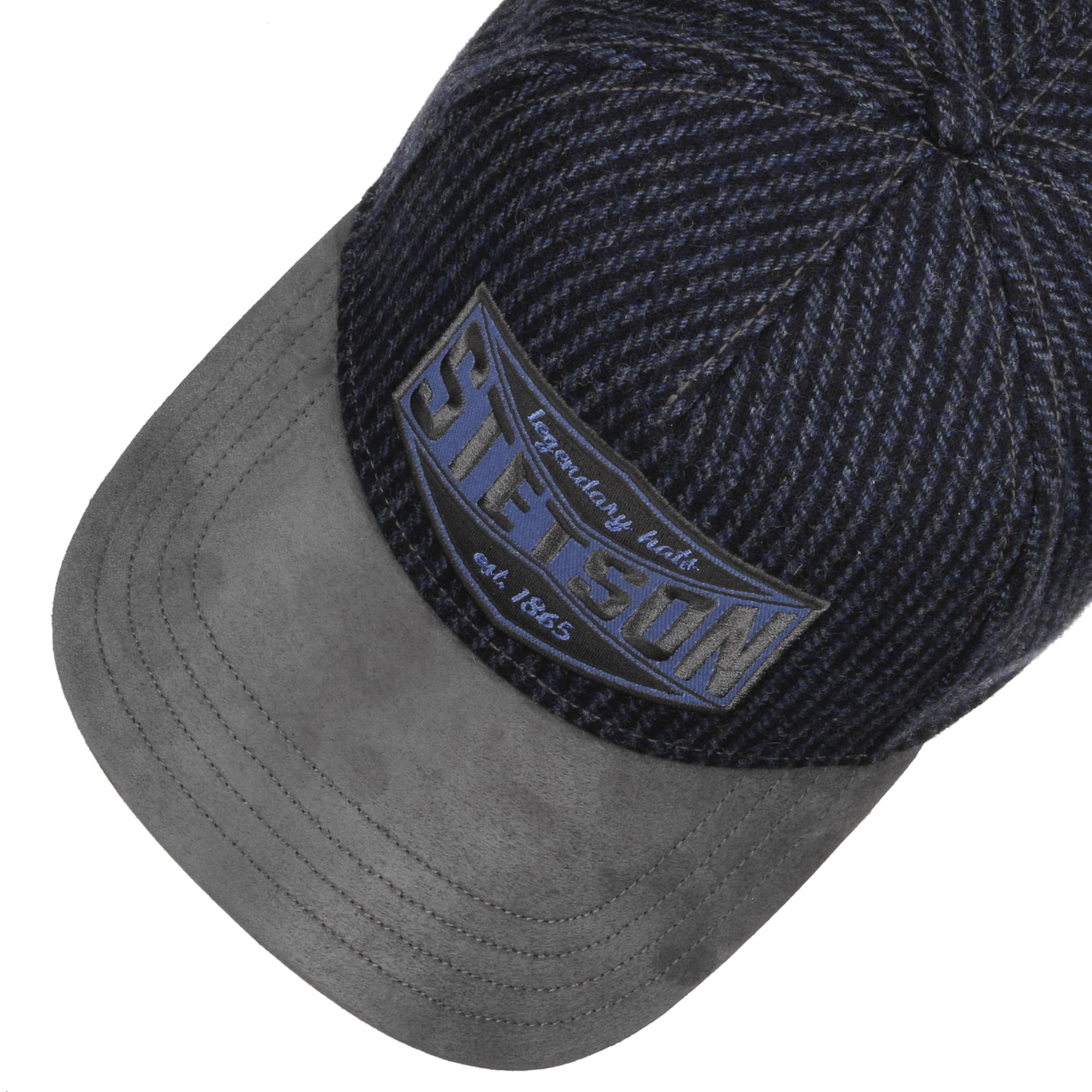 Goat Suede Peak Wool Cap by Stetson - £89.00