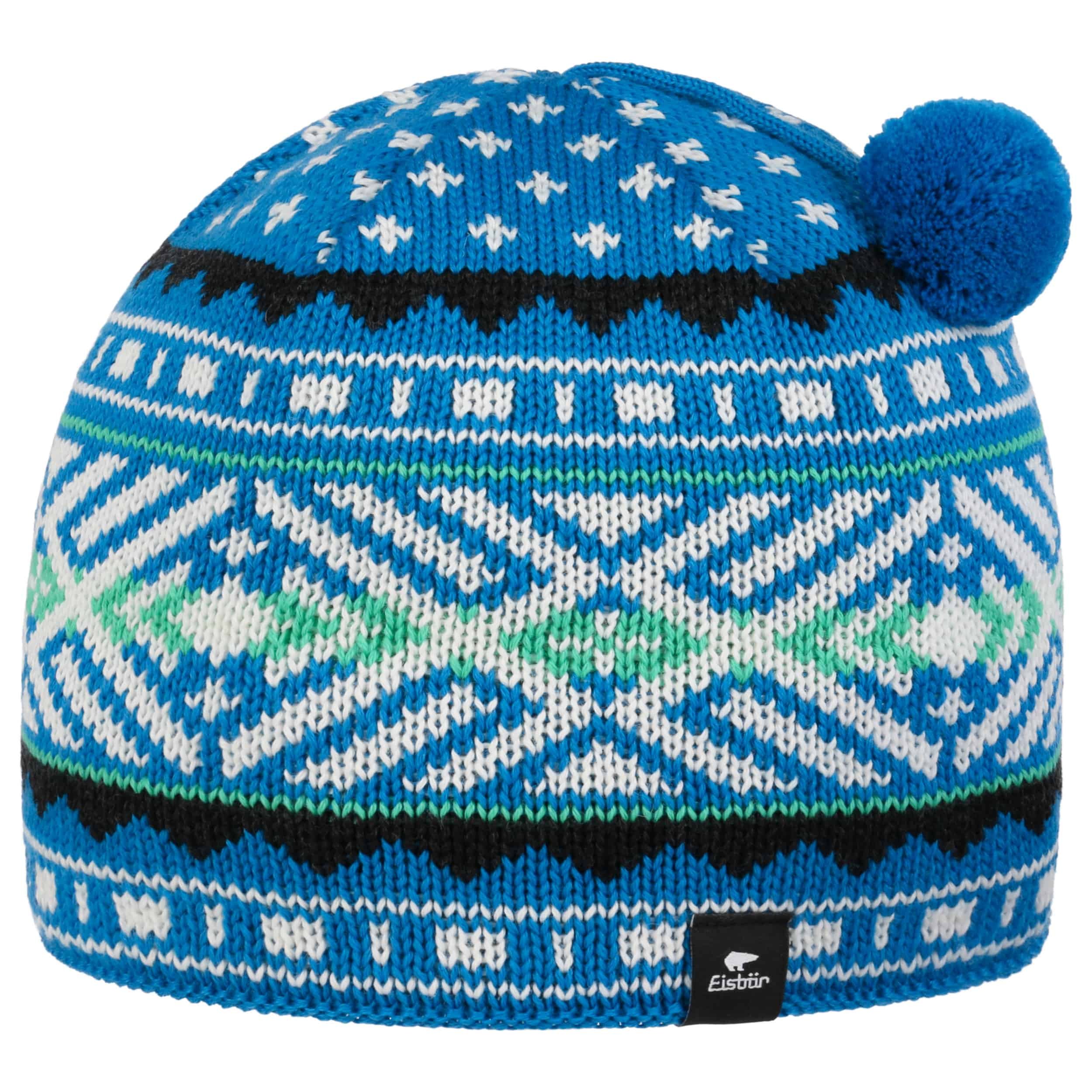 Hanz Pompom Hat by Eisbär - £49.95