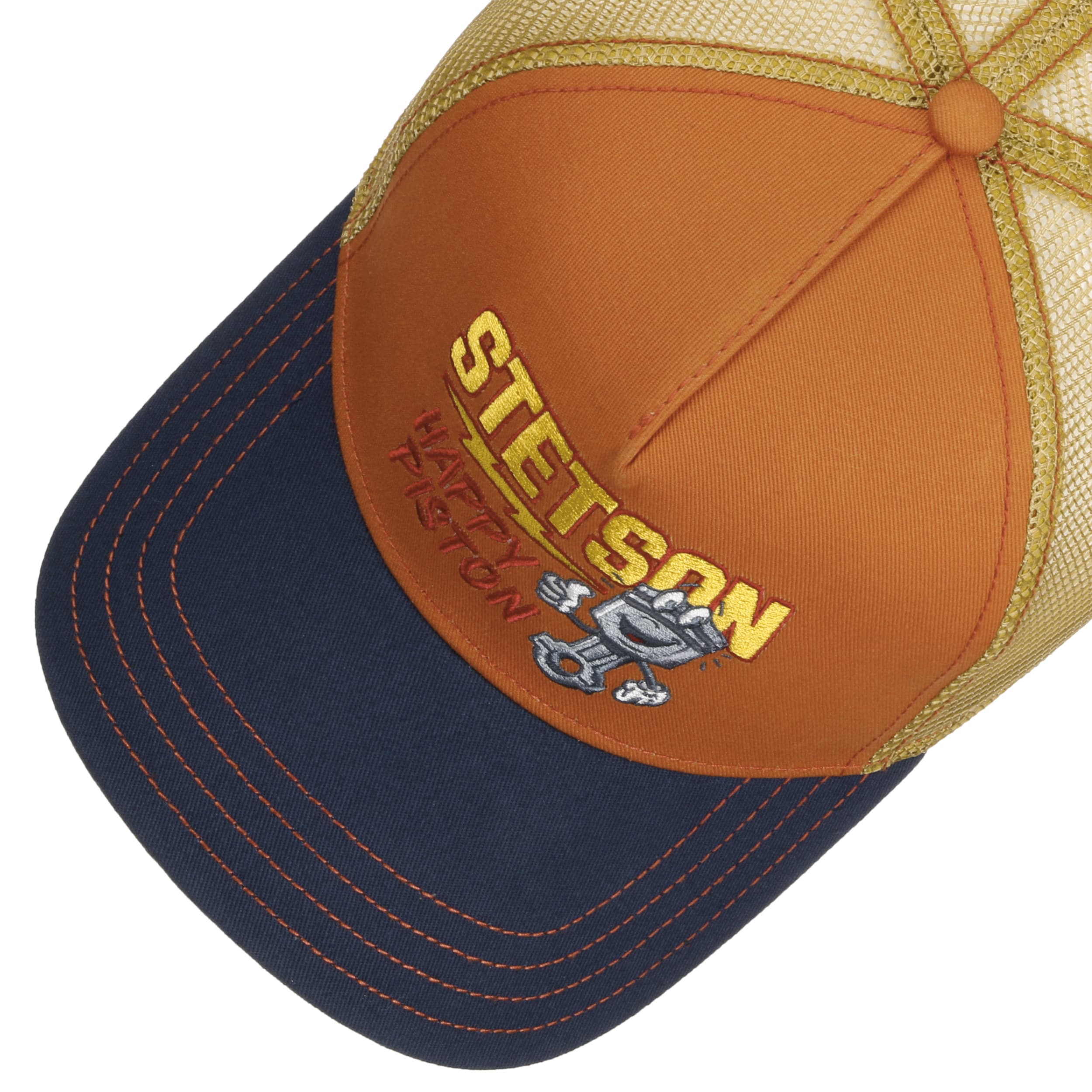 Happy Piston Trucker Cap by Stetson - £49.00