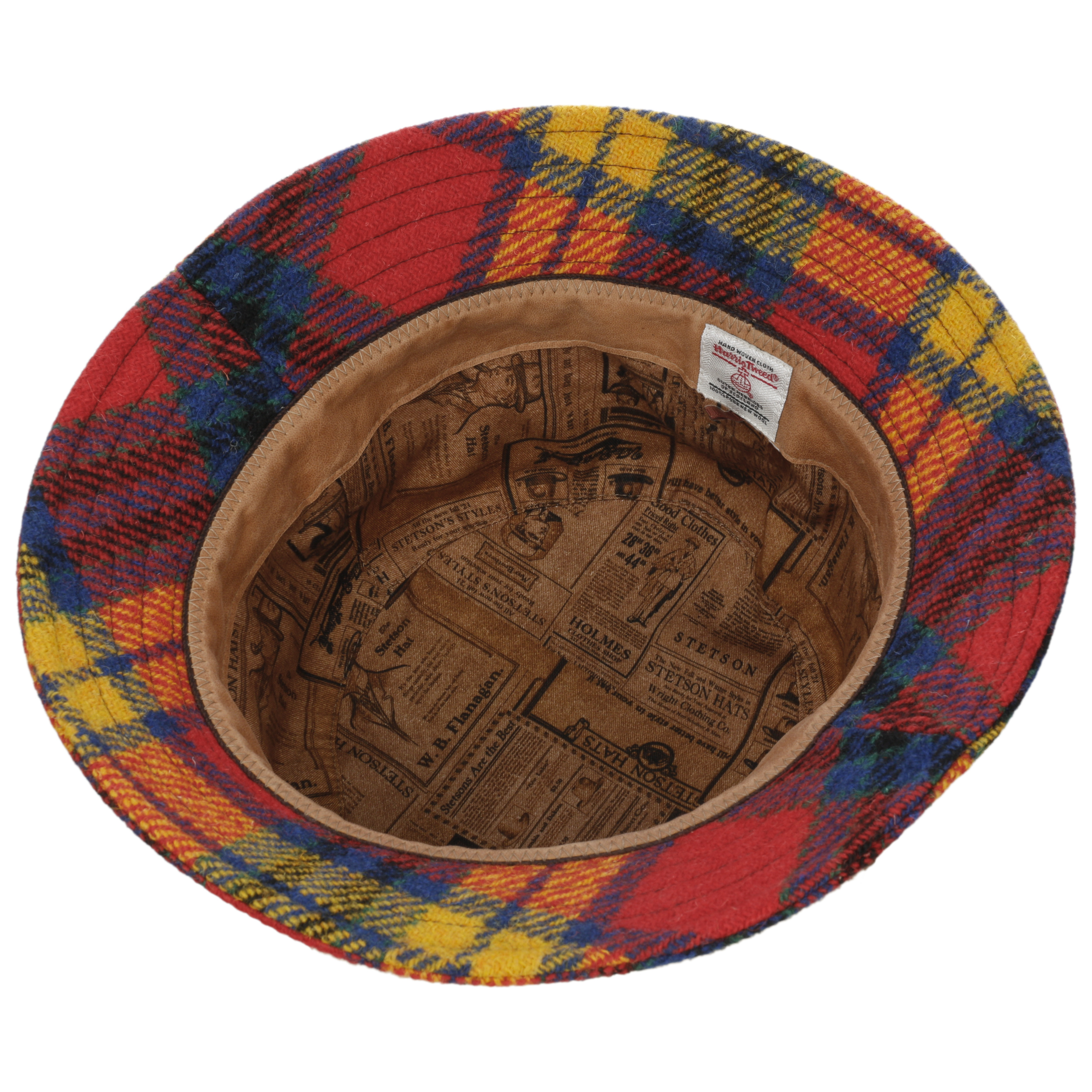 Harris Tweed Bucket Wool Hat by Stetson - £169.00