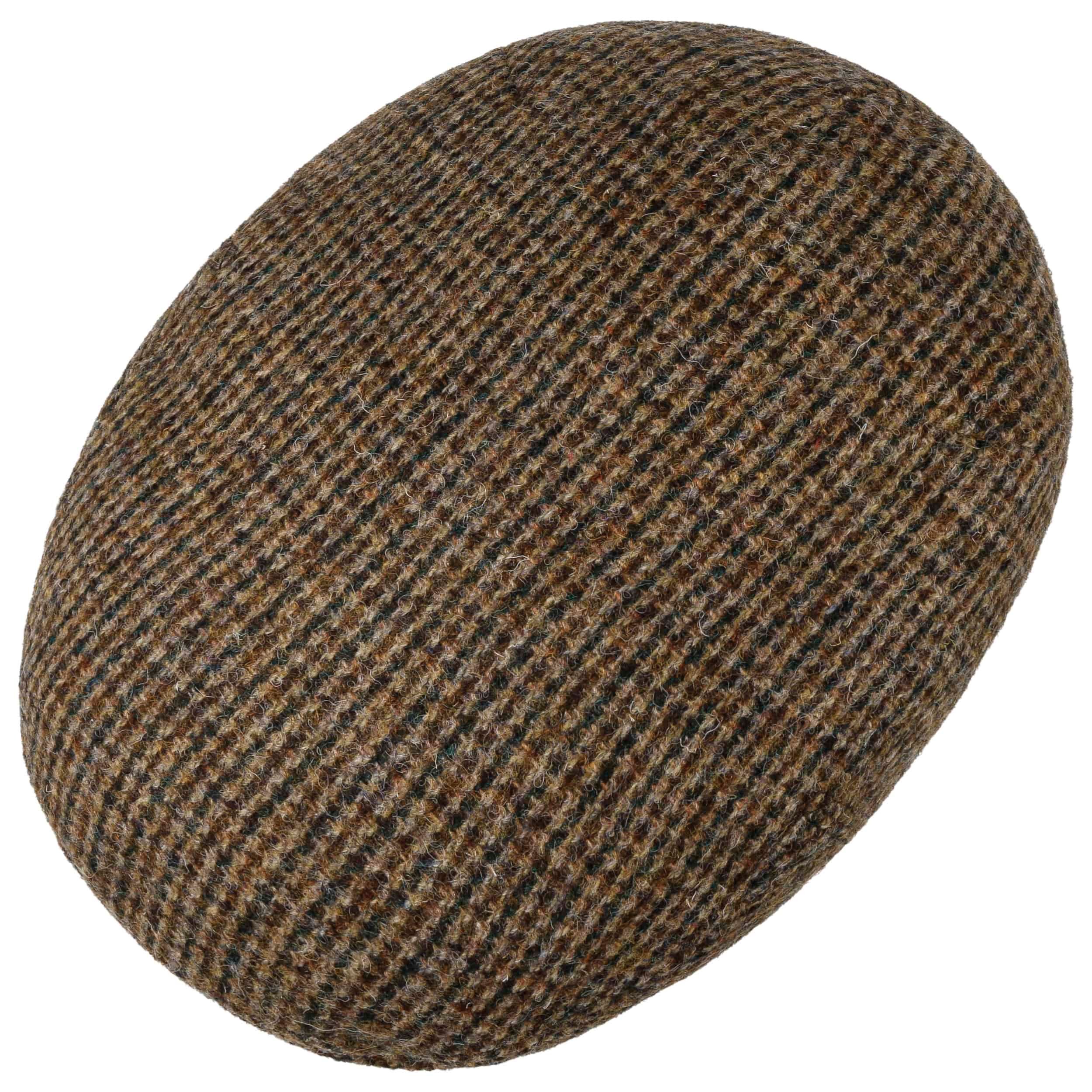 Harris Tweed Classic Driver Flat Cap by JJ Hats - £124.95