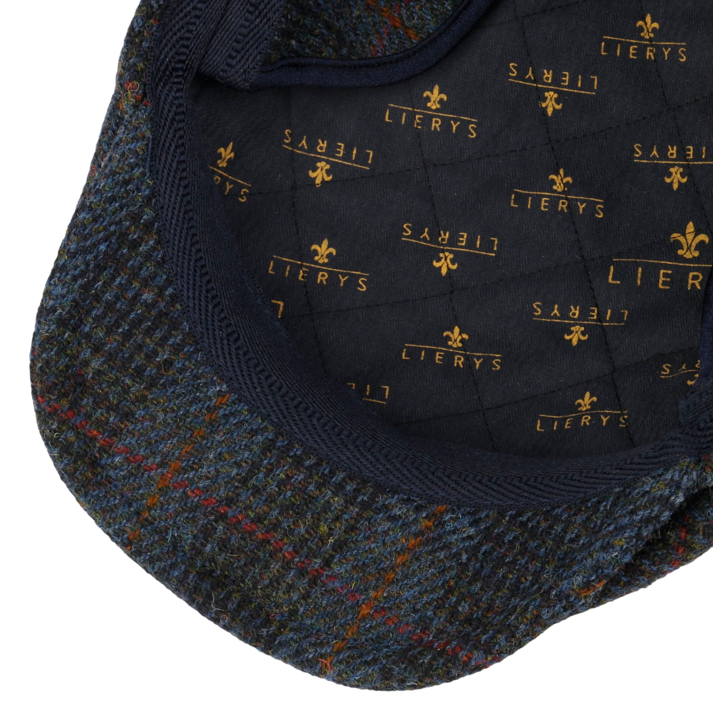 Harris Tweed Ear Flaps Flat Cap by Lierys - £98.95