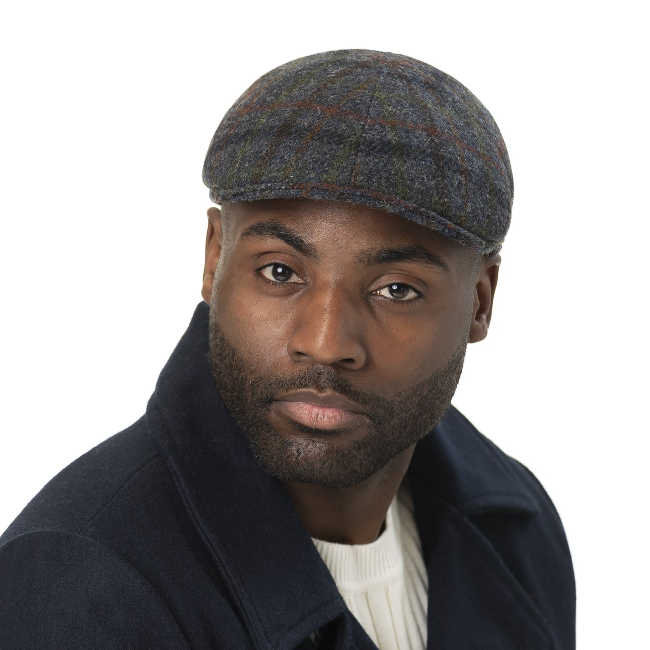 Harris Tweed Flat Cap by Lierys Gold - £116.95