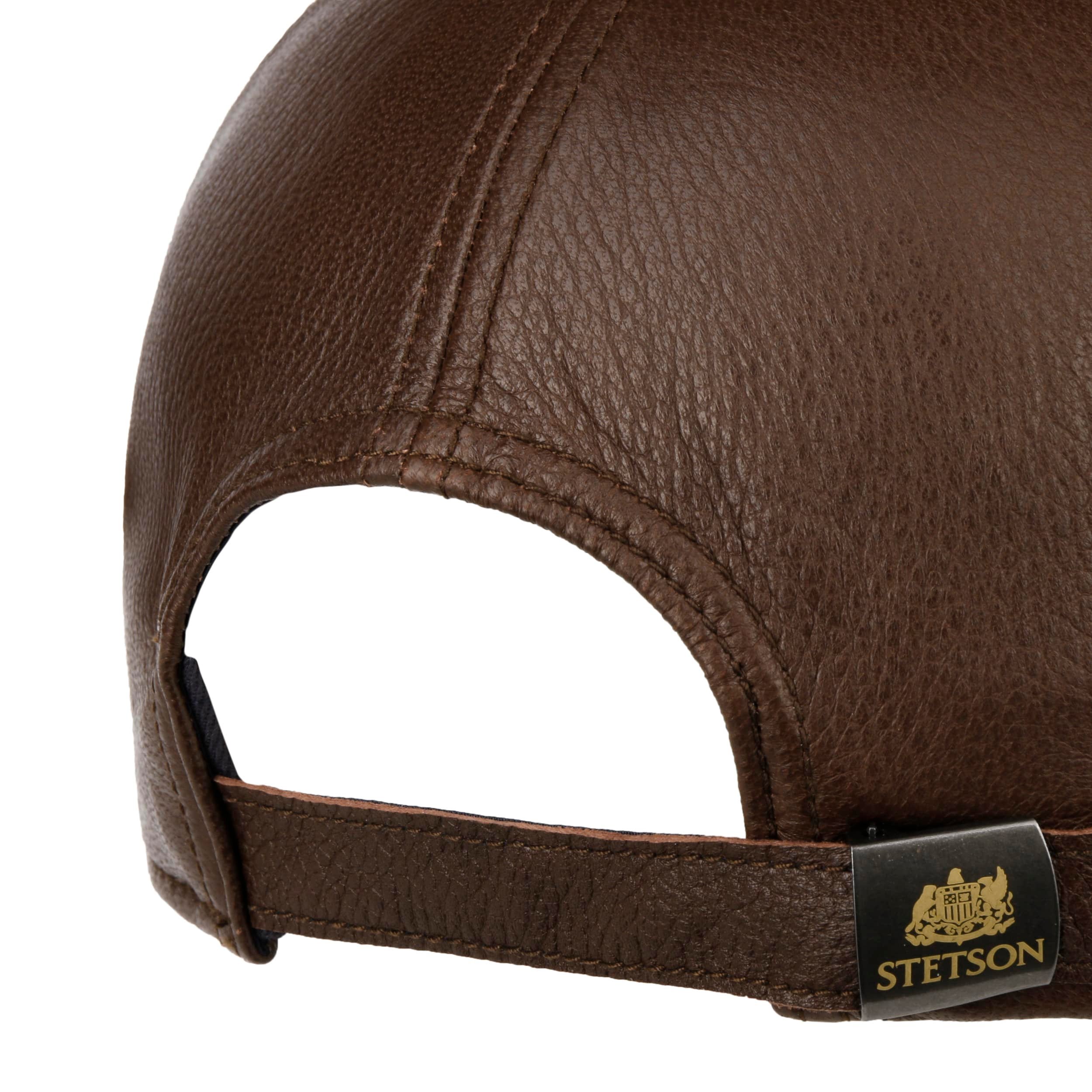Harris Tweed Leather Cap by Stetson - £119.00