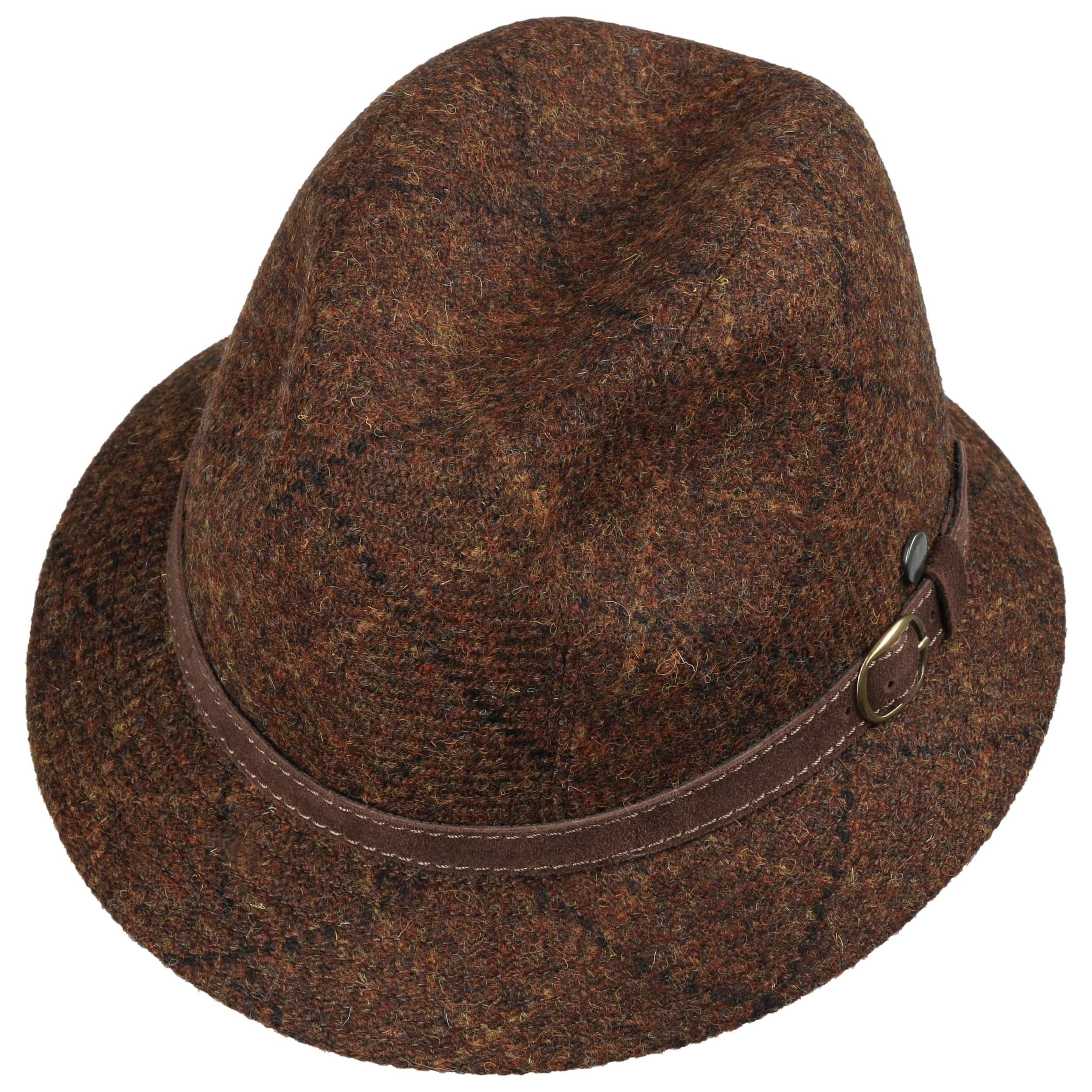 Harris Tweed Wool Felt Hat by Lierys - £86.95