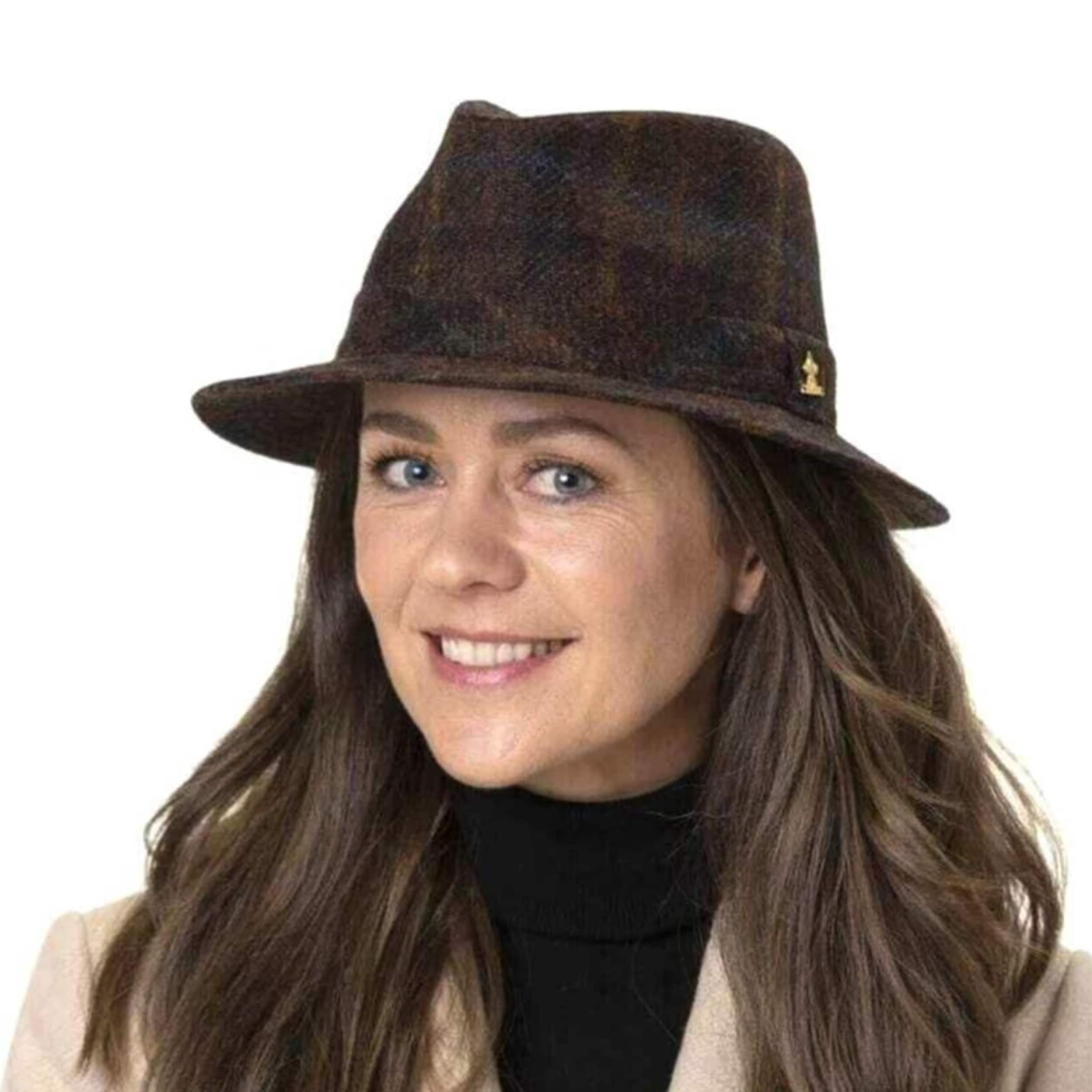 Harris Tweed Wool Hat by Lierys Gold --> Shop Hats, Beanies & Caps ...