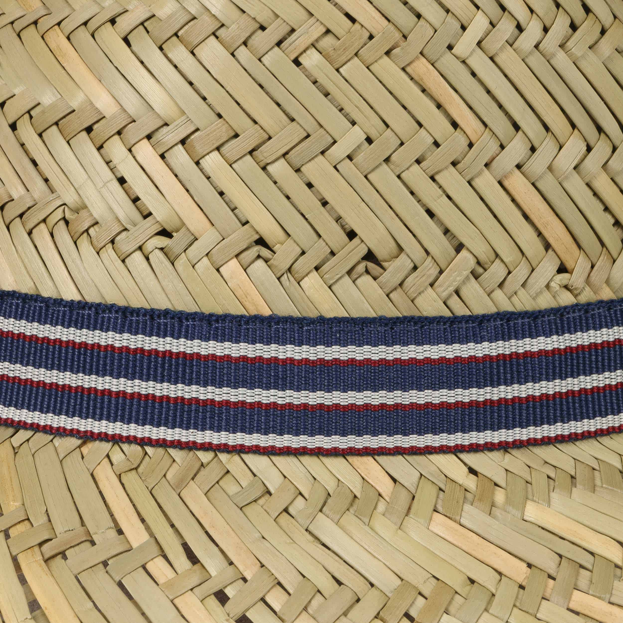 Harvester Stripes Straw Hat by Lipodo - £14.95
