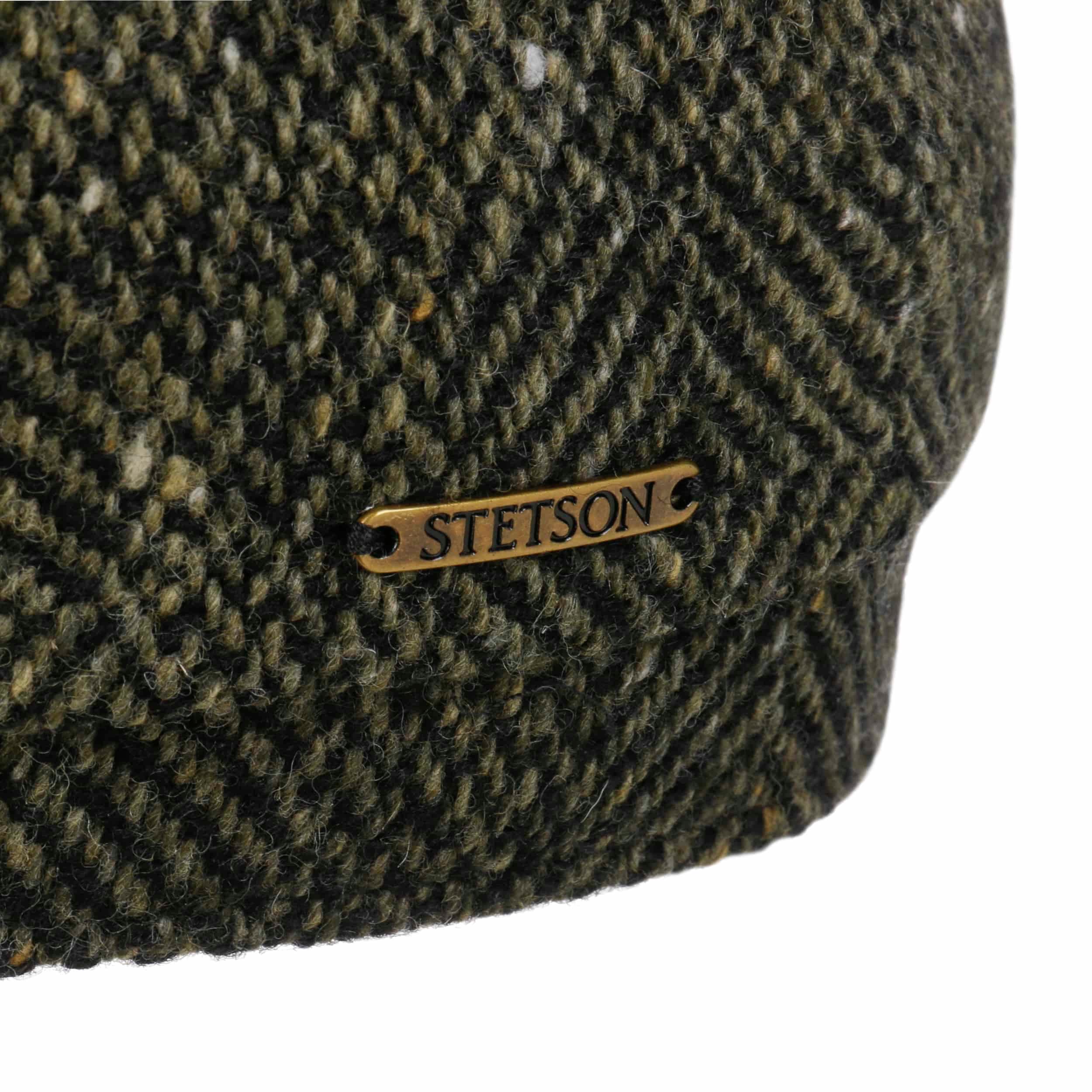 Hatteras Beswick Woll Flat Cap by Stetson - £119.00