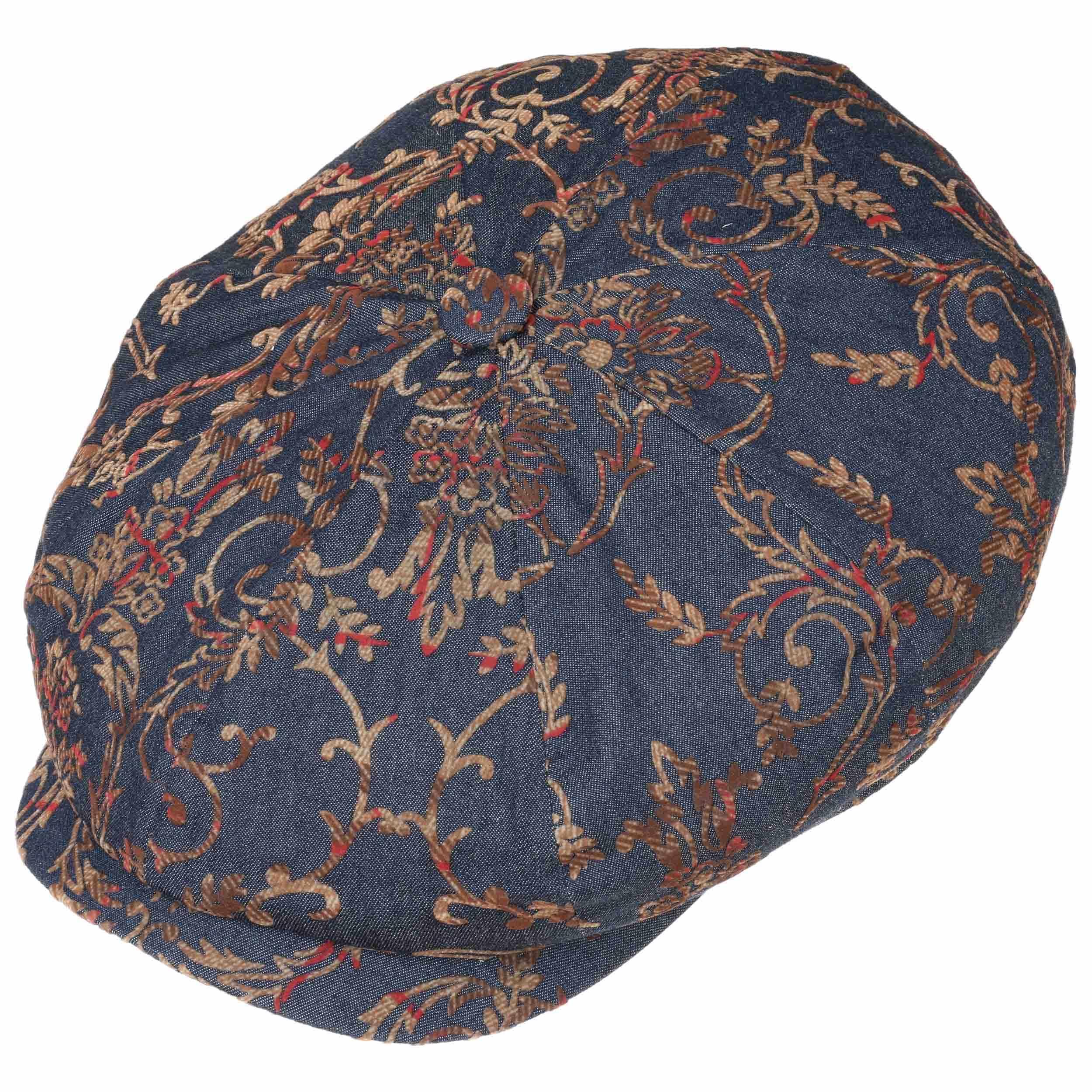 Hatteras Brocade Flat Cap by Stetson - £109.00